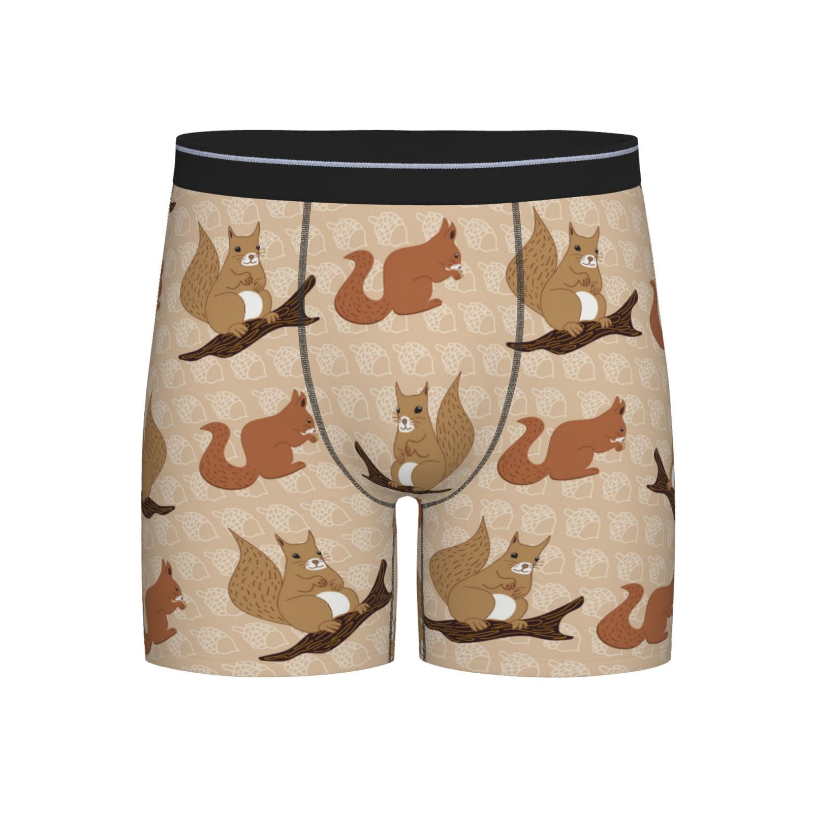 Easygdp Squirrel nut backgrounds Men's Boxer Briefs Men’s Underwear ...