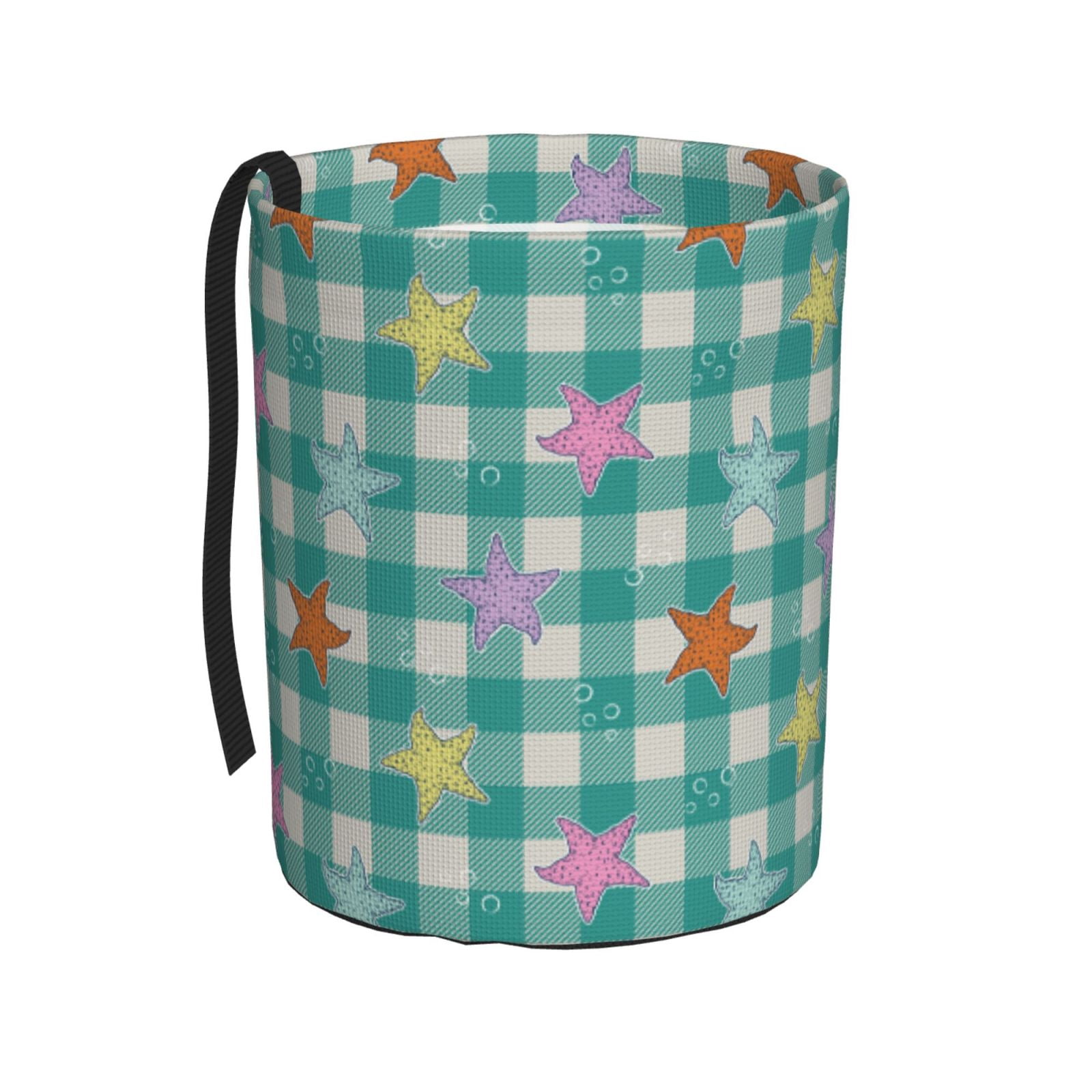 Easygdp Starfish On Checkered Background Car Trash Can Garbage Car ...