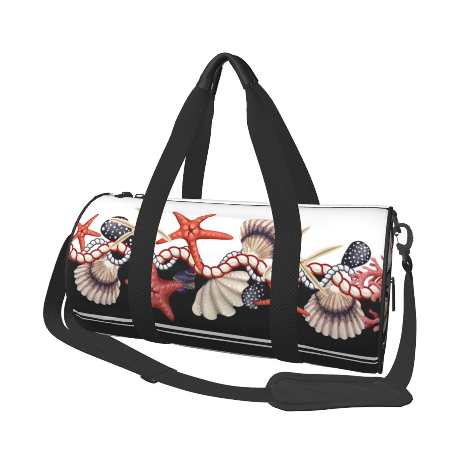Easygdp Starfishes Shells Travel Bag, Camping, Weekend, Carry On ...