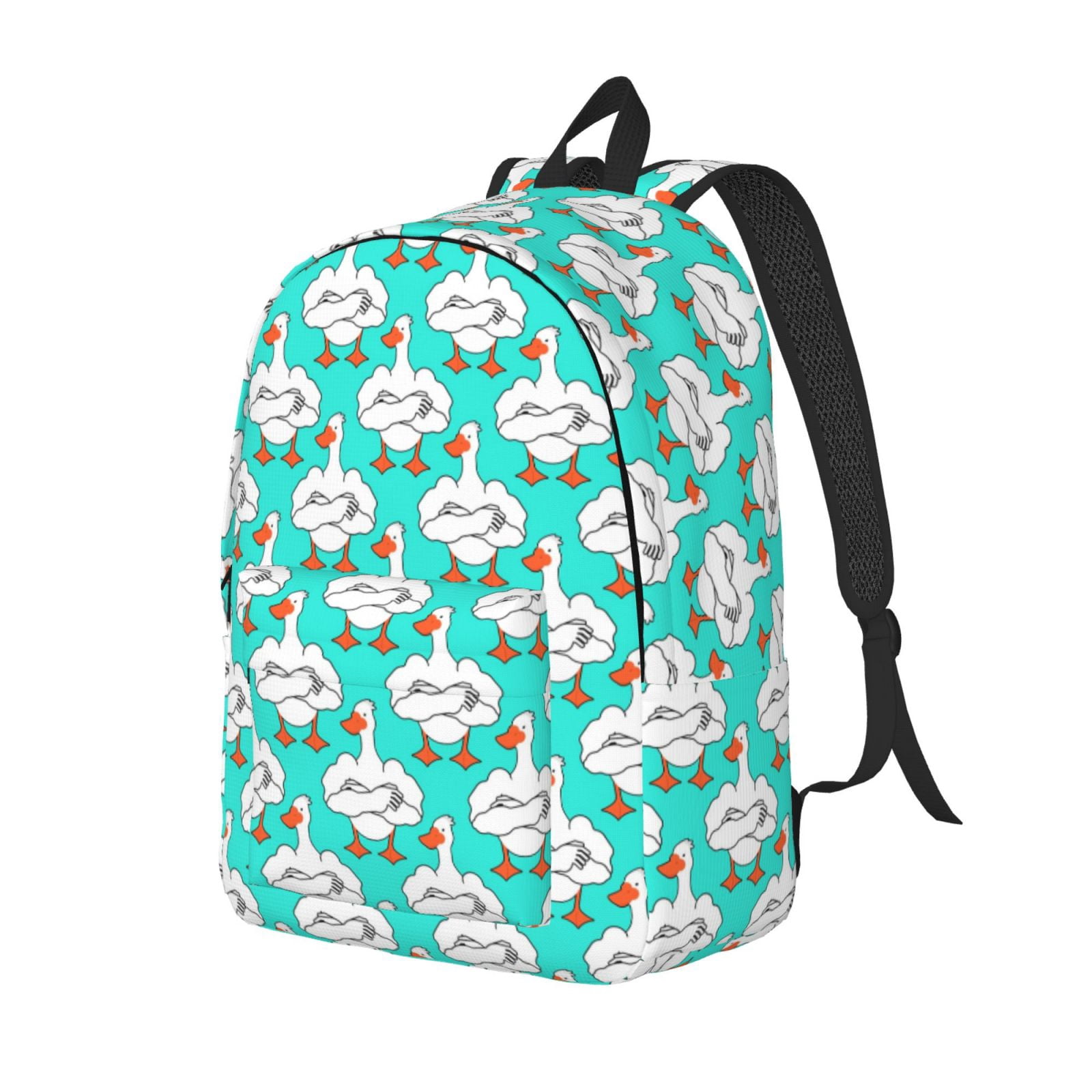 Easygdp Strong Goose Durable Canvas Laptop Backpack,Water-Resistant ...