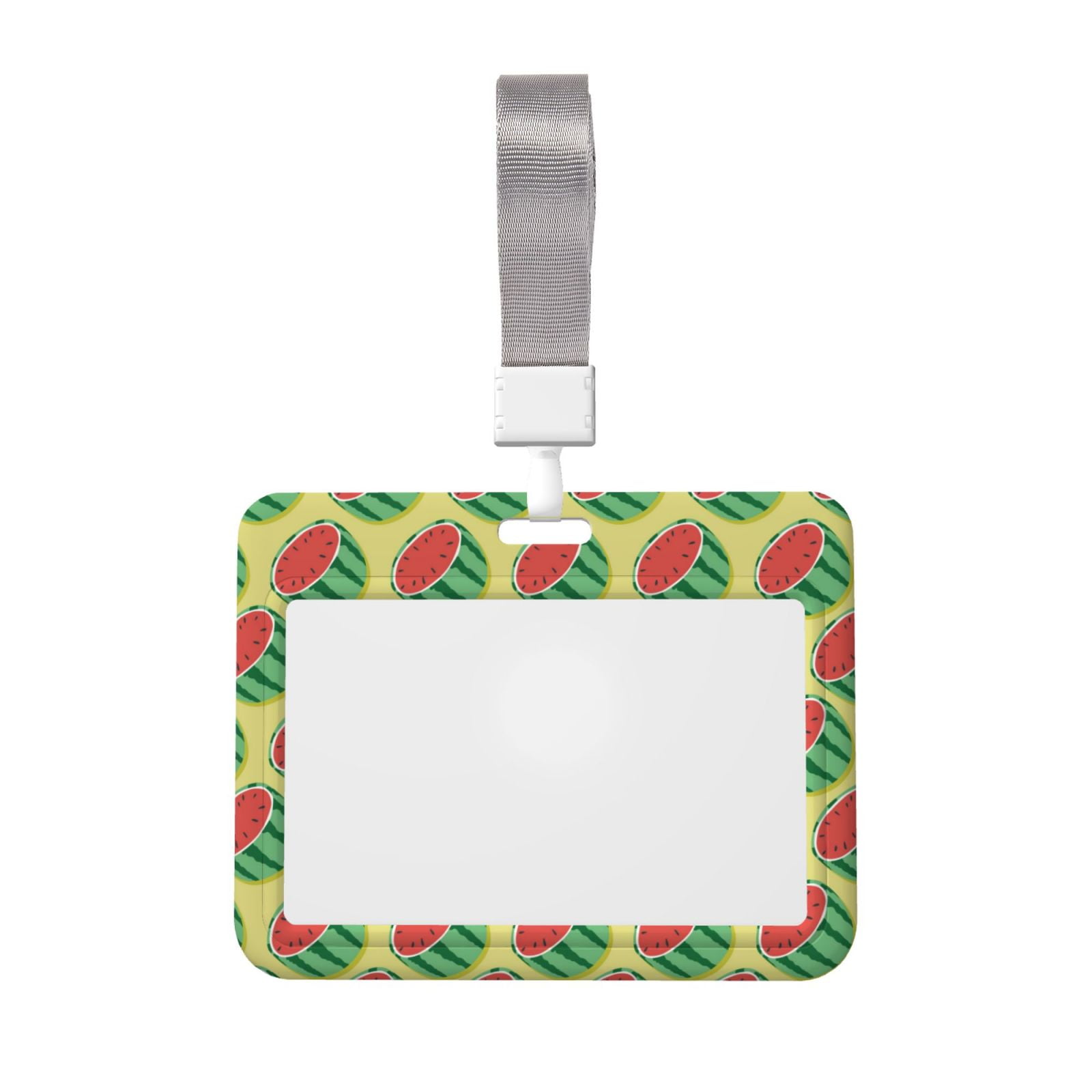 Easygdp Summer Watermelon Card Badge Holder Work Badge Sleeve for ...