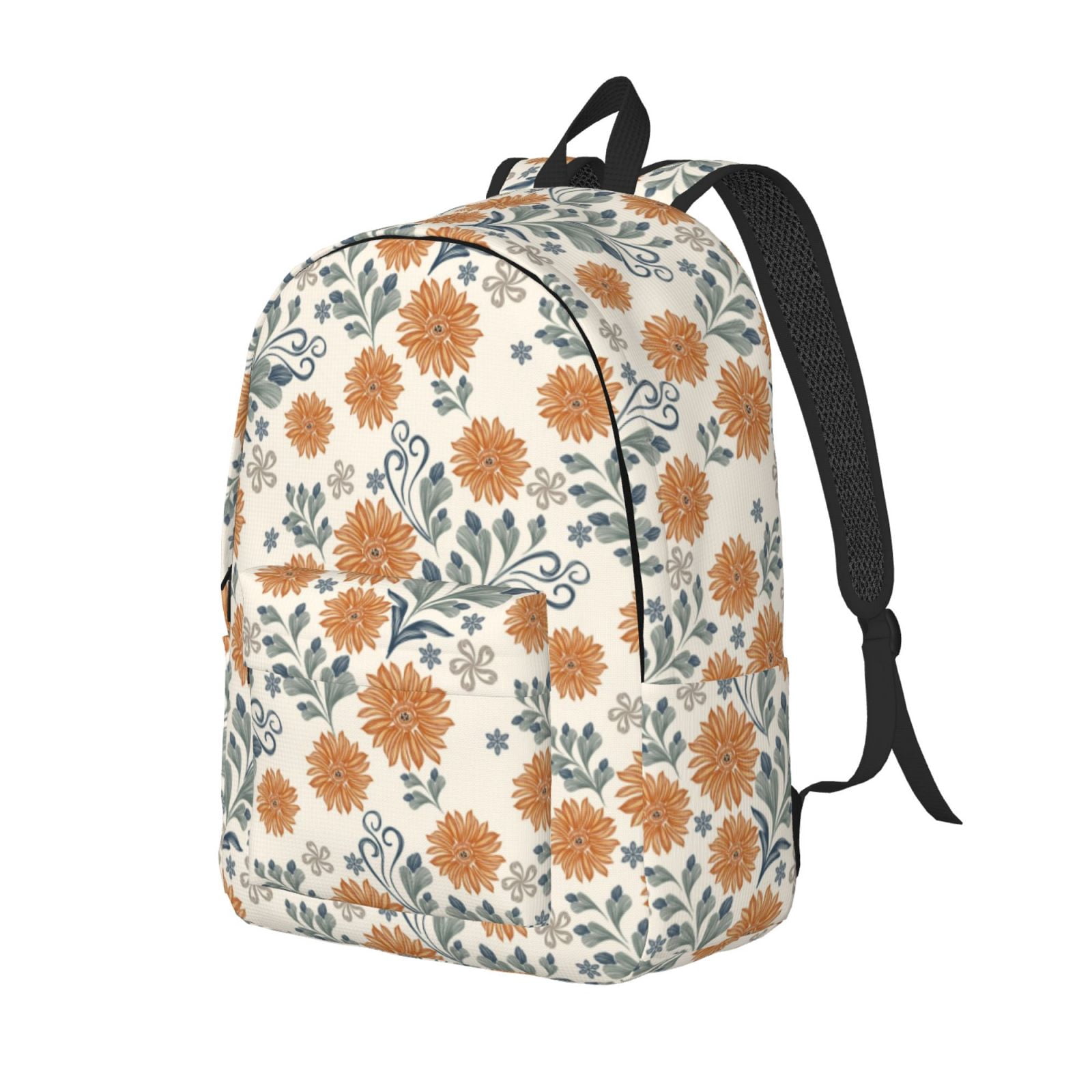 Easygdp Sunflowers 5 Durable Canvas Laptop Backpack,Water-Resistant ...