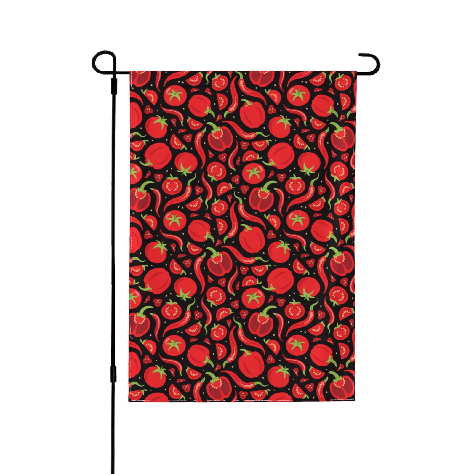 Easygdp Tomatoes And Chili Garden Flag Yard Flag Welcome Flag, Double ...