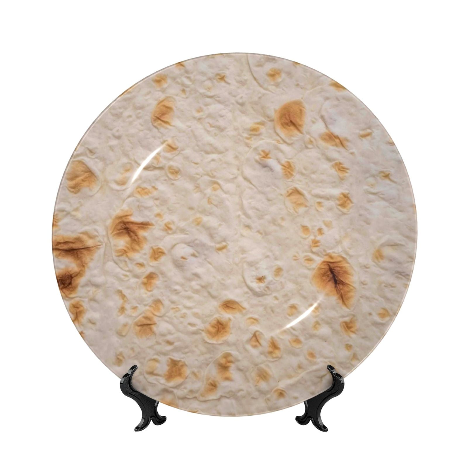 Easygdp Tortilla Bone China Decorative Plate Ceramic Dinner Plates Art ...