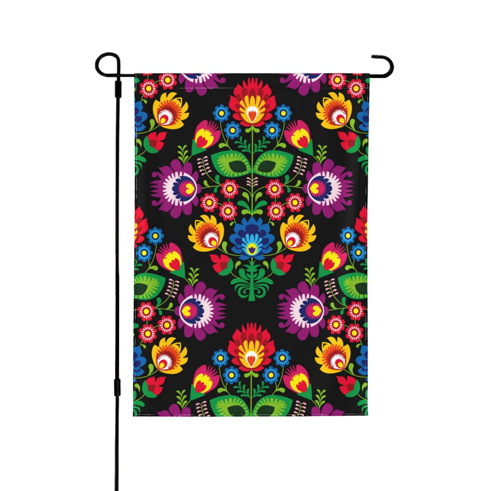 Easygdp Traditional Floral Polish Garden Flag Yard Flag Welcome Flag ...