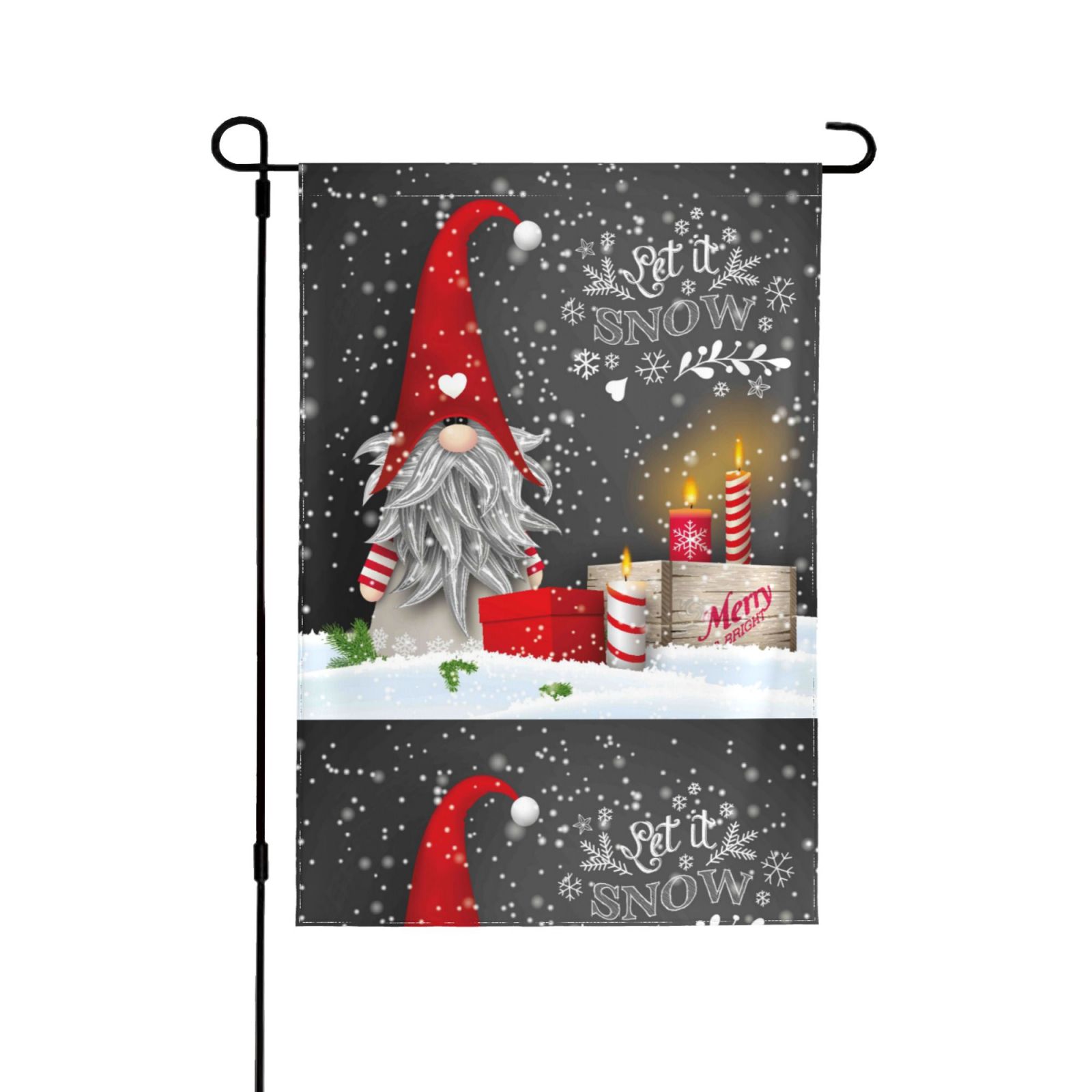 Easygdp Traditional Scandinavian Dwarf Garden Flag Yard Flag Welcome ...