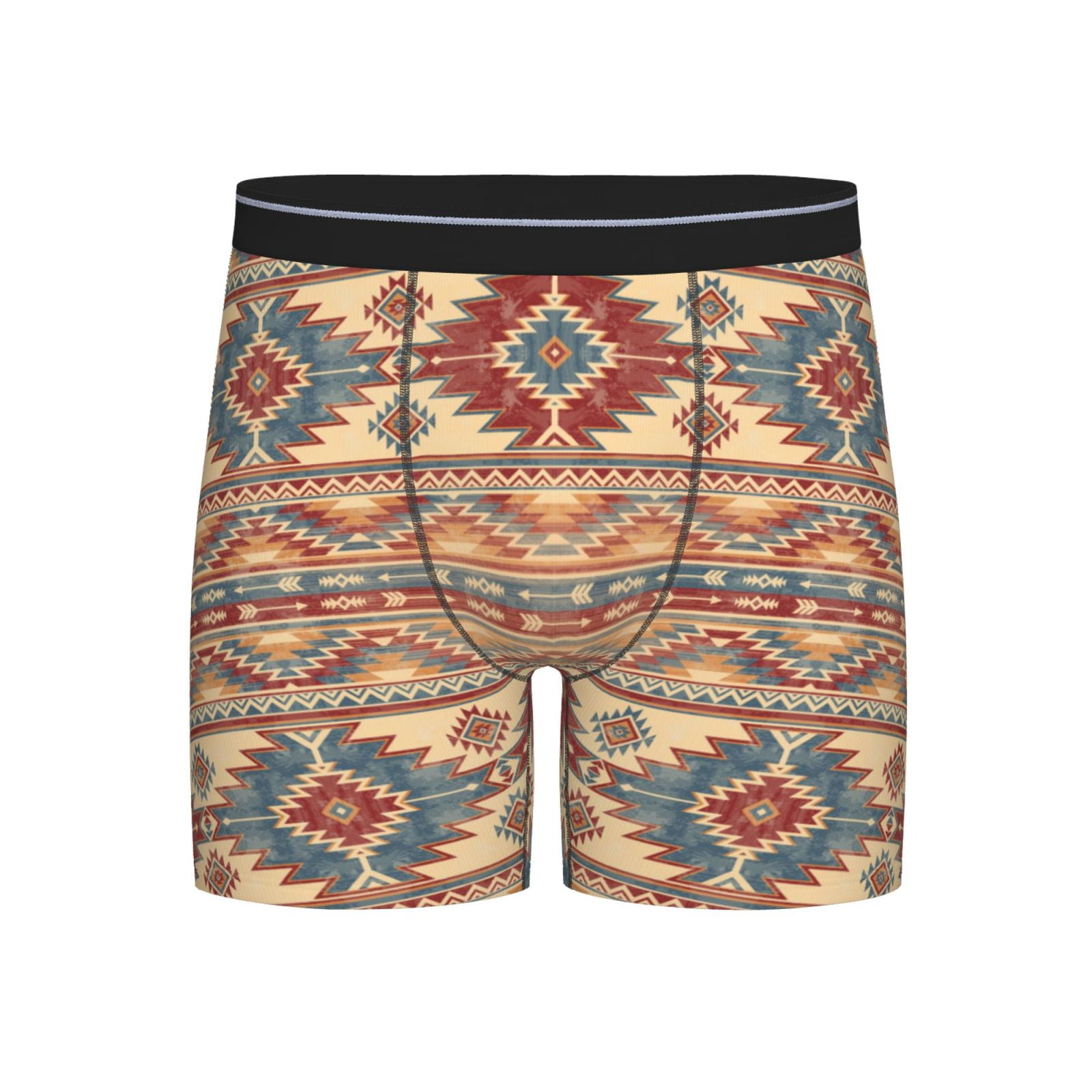 Easygdp Traditional Tribal Aztec Men's Boxer Briefs Men’s Underwear ...