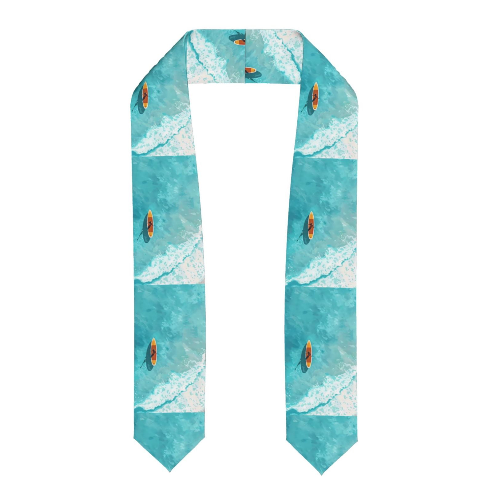 Easygdp Tranquil Ocean Canoe Journey Unisex Adult Graduation Stole ...