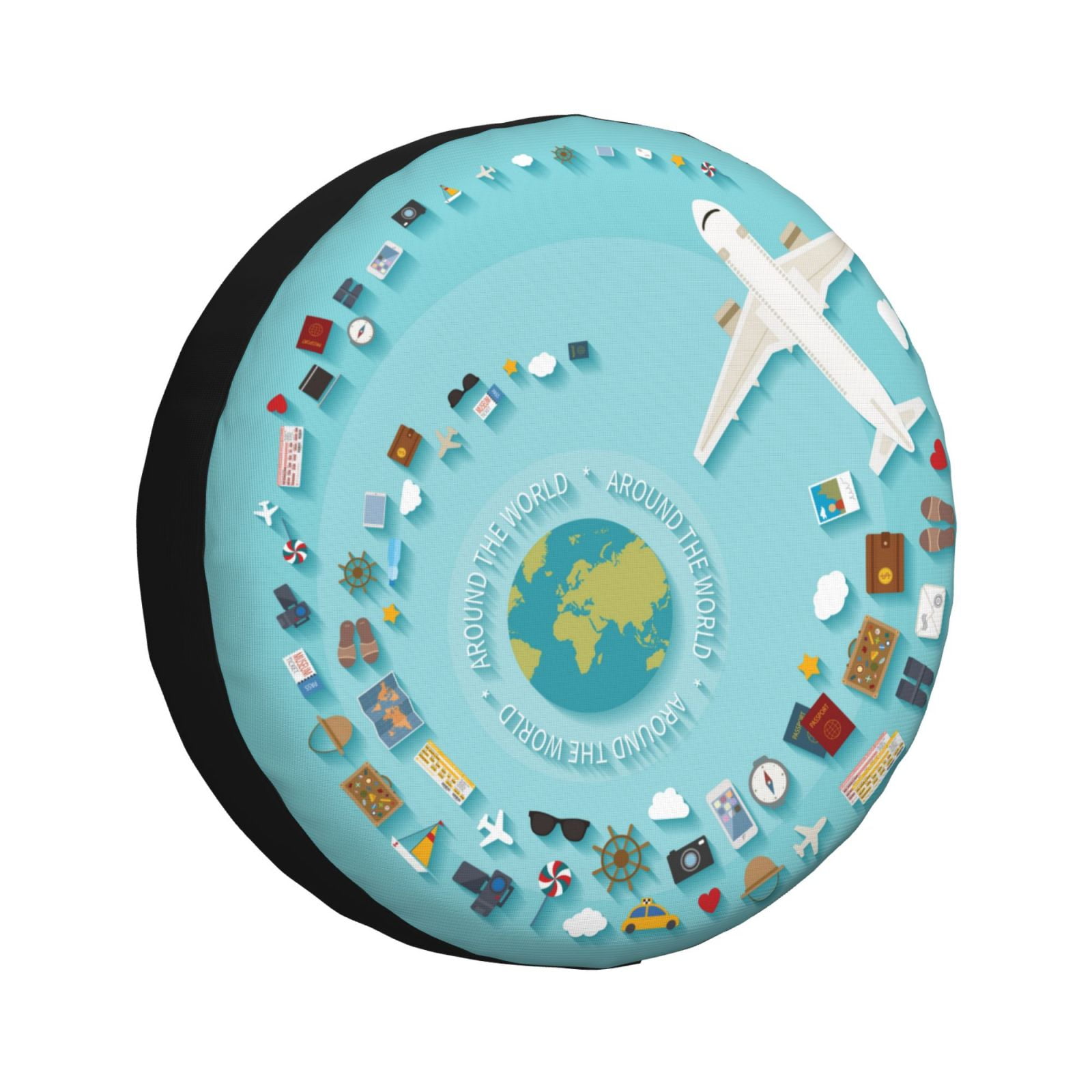 Easygdp Travelling On Airplane Wheel Sun Guard, Spare Tire Cover ...