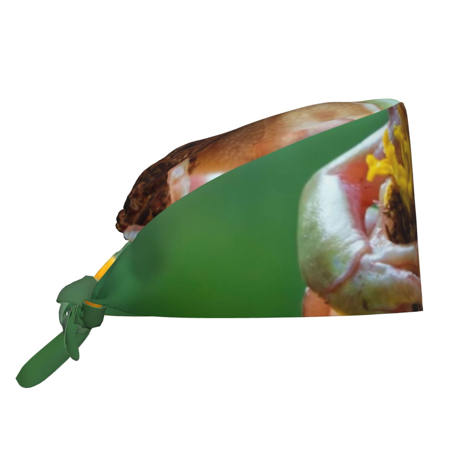 Easygdp Tree Frog Sitting On Sunflowes Men Women Adjustable Cap Working ...