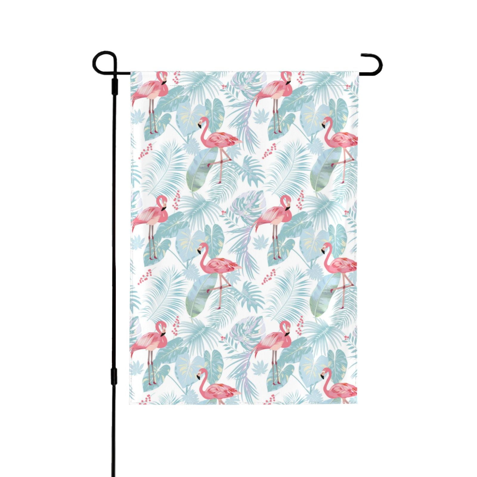 Easygdp Tropical Flamingo Garden Flag Yard Flag Welcome Flag, Double ...