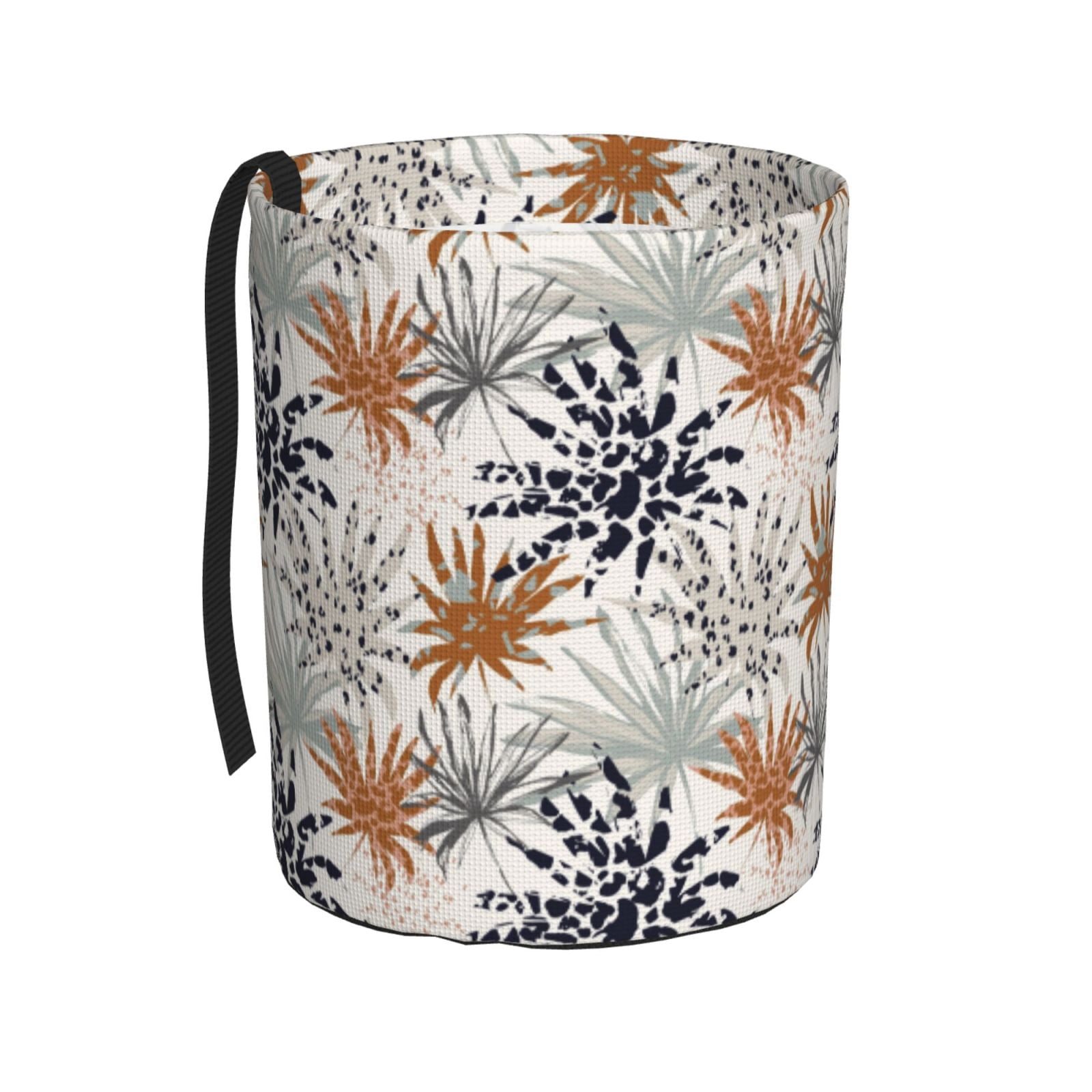 Easygdp Tropical Leaves Car Trash Can Garbage Car Accessories Trash Can ...