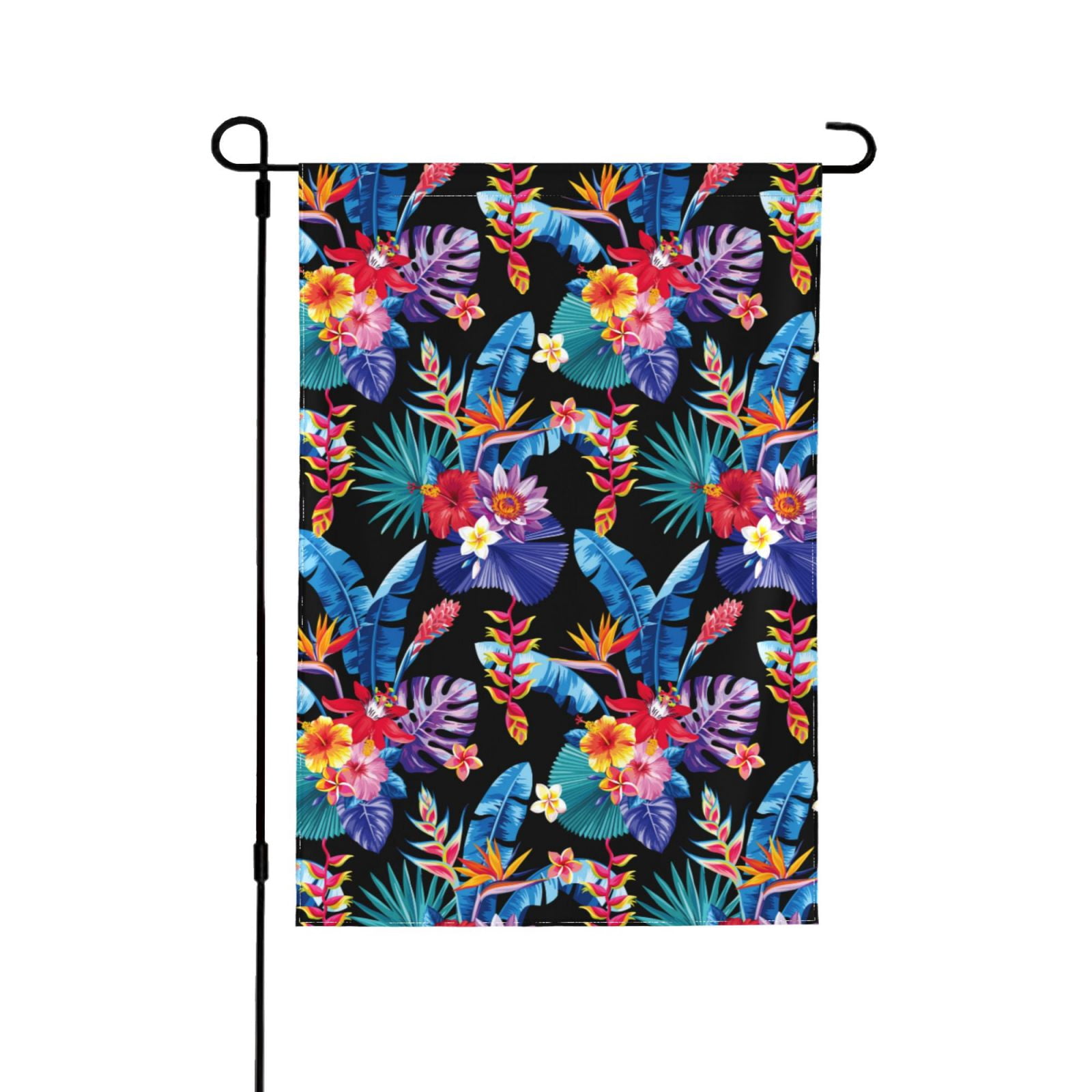 Easygdp Tropical Palm Leaves Garden Flag Yard Flag Welcome Flag, Double ...