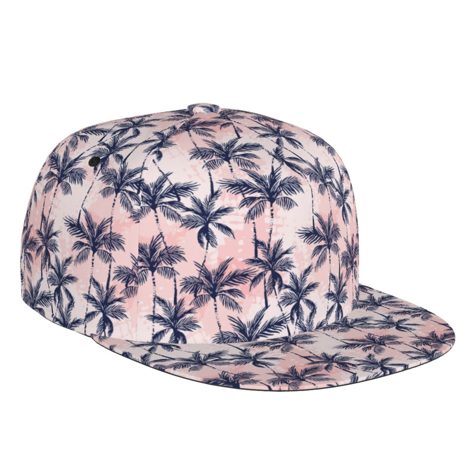 Easygdp Tropics Palm Trees Baseball Cap with Adjustable Flat Suitable ...