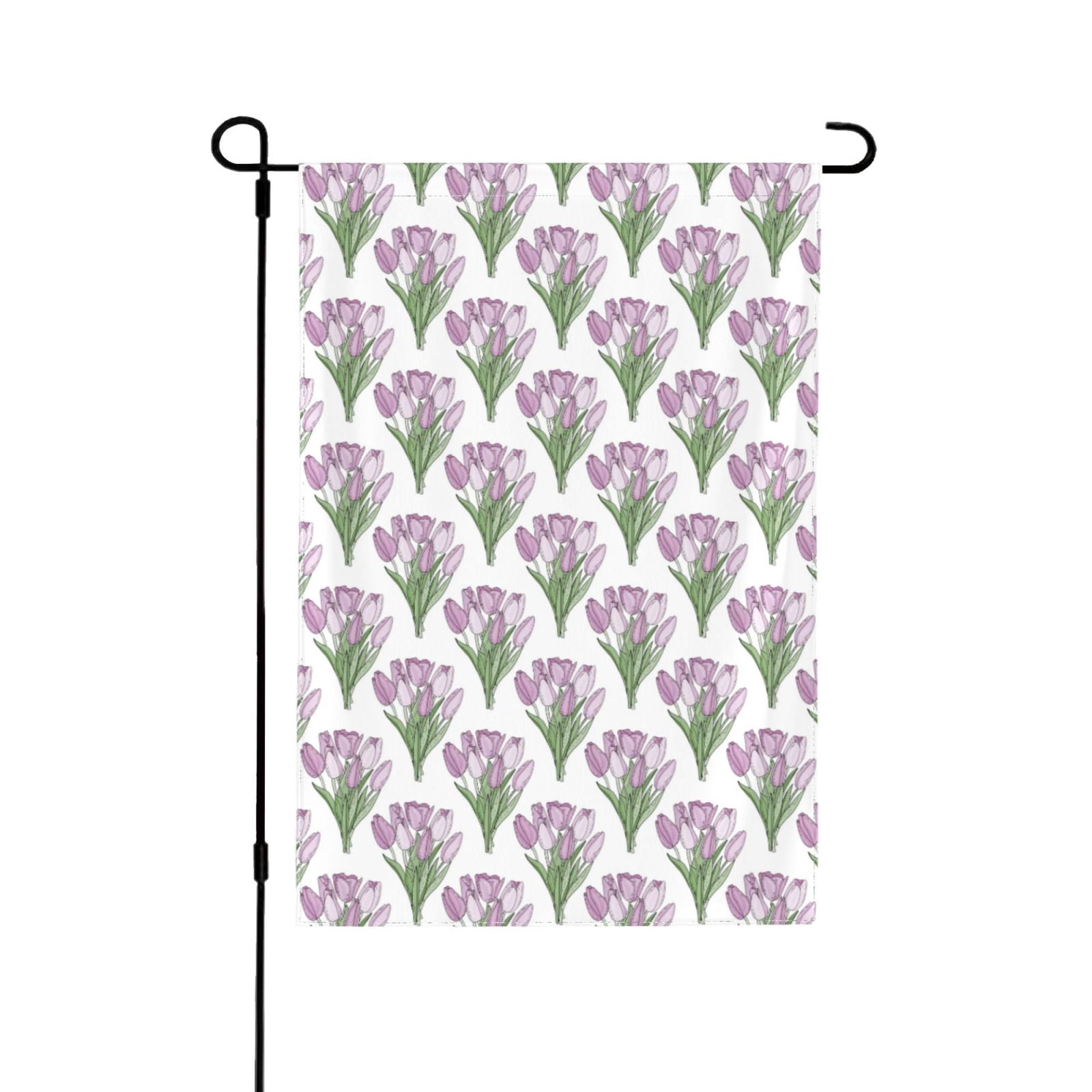 Easygdp Tulips Flowers Garden Flag Yard Flag Welcome Flag, Double-Sided ...