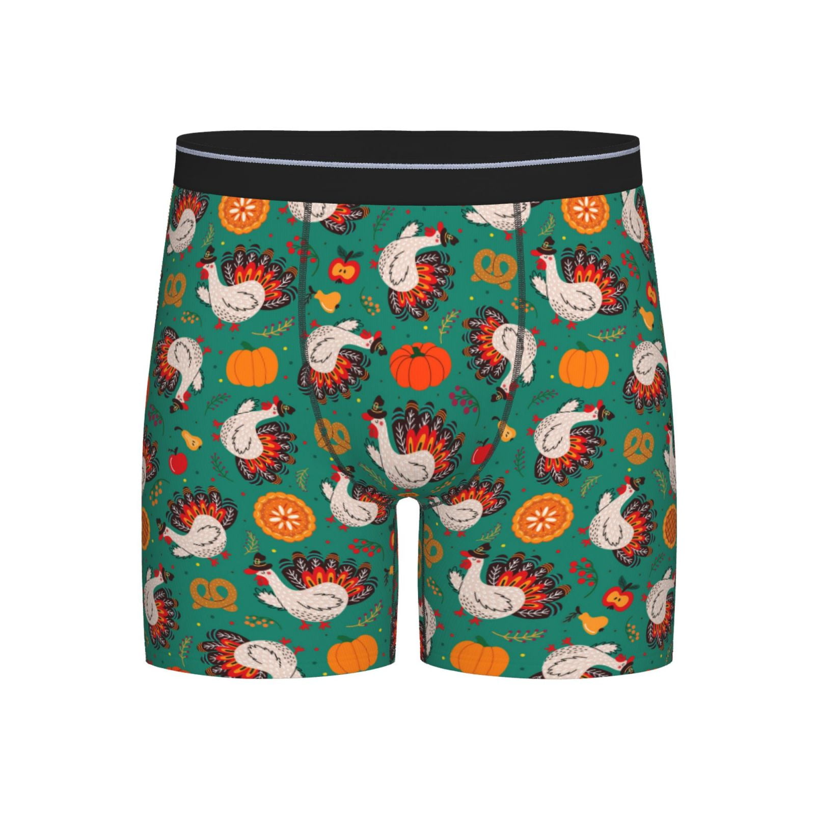 Easygdp Turkey And Thanksgiving1 Men's Boxer Briefs Men’s Underwear ...