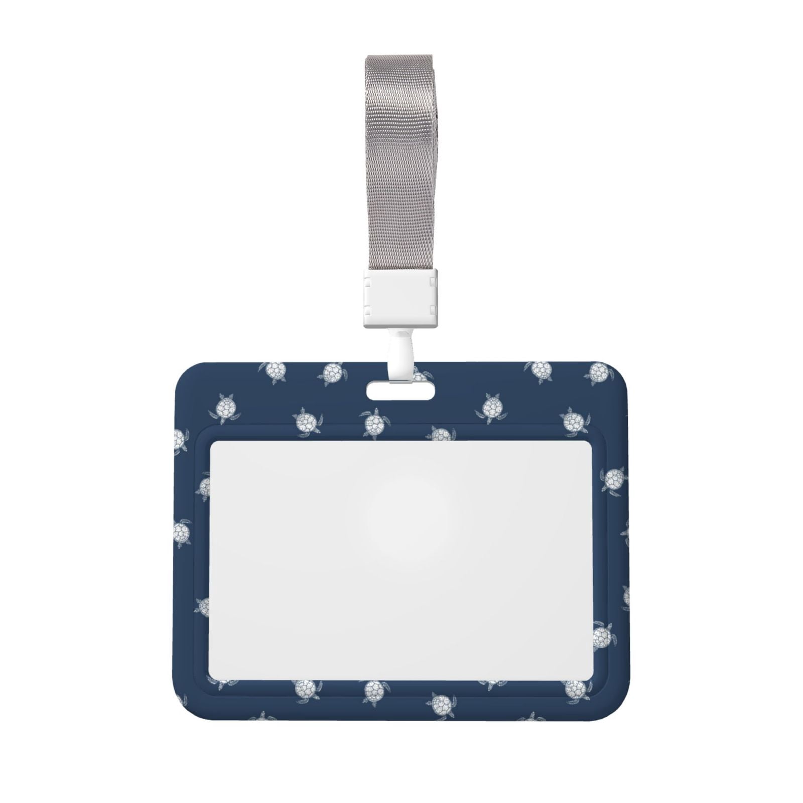 Easygdp Turtle Card Badge Holder Work Badge Sleeve for Office, School ...