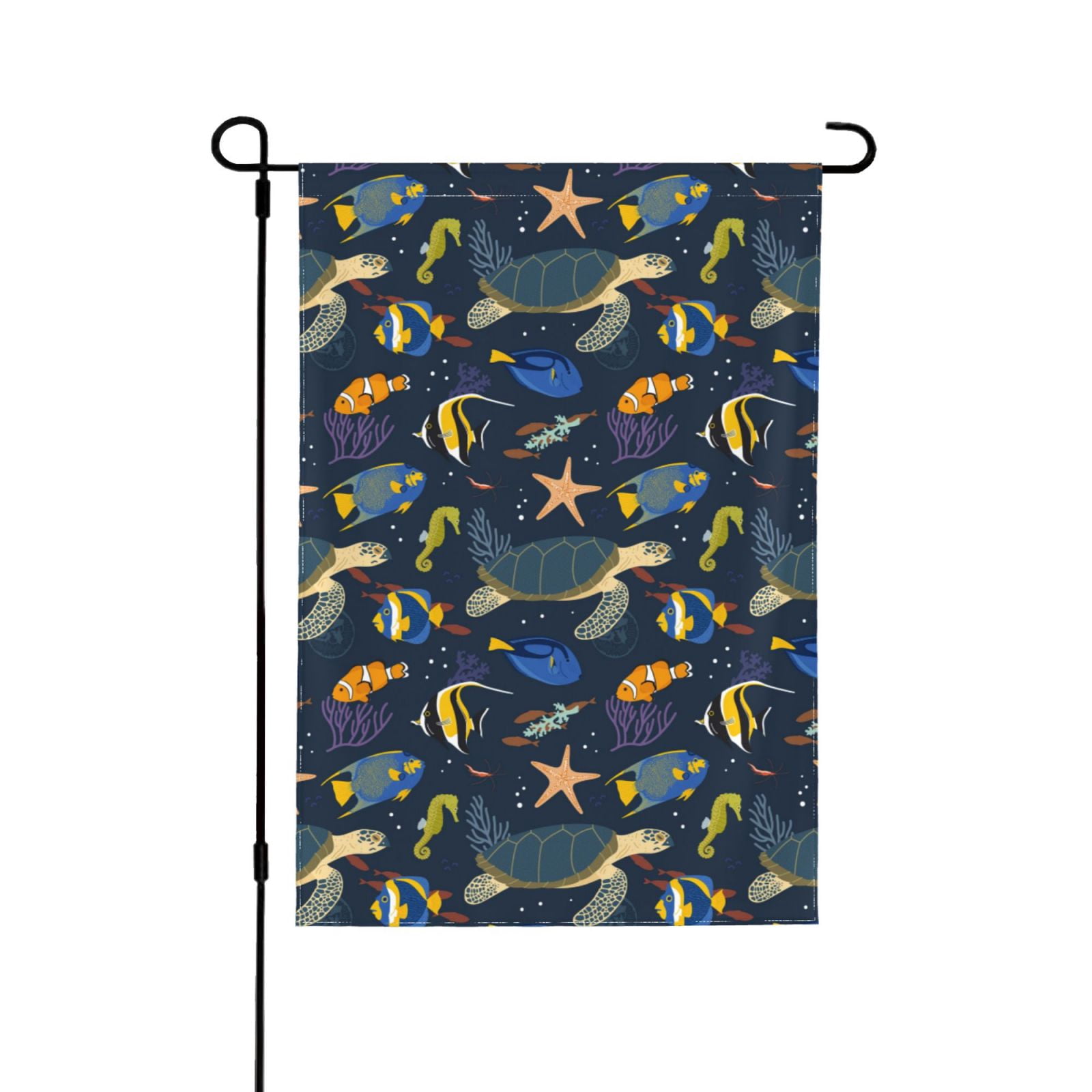 Easygdp Undersea Animals Garden Flag Yard Flag Welcome Flag, Double ...