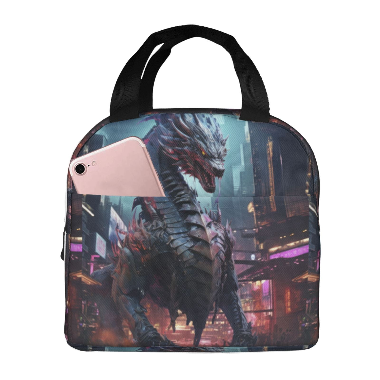 Easygdp Urban Mechanical Dragon Premium Insulated Lunch Bag ...