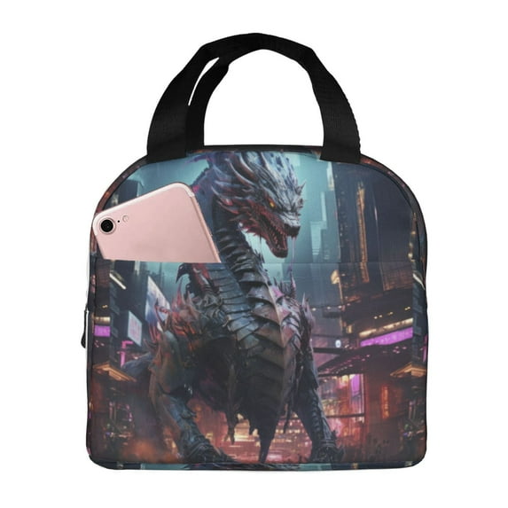 Easygdp Urban Mechanical Dragon Premium Insulated Lunch Bag ...