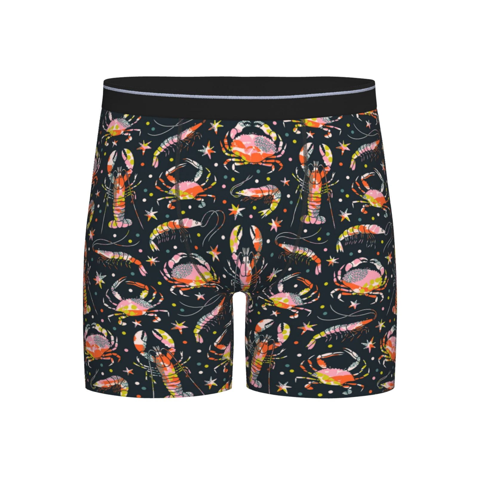 Easygdp Various Crustaceans Men's Boxer Briefs Men’s Underwear Boxer ...