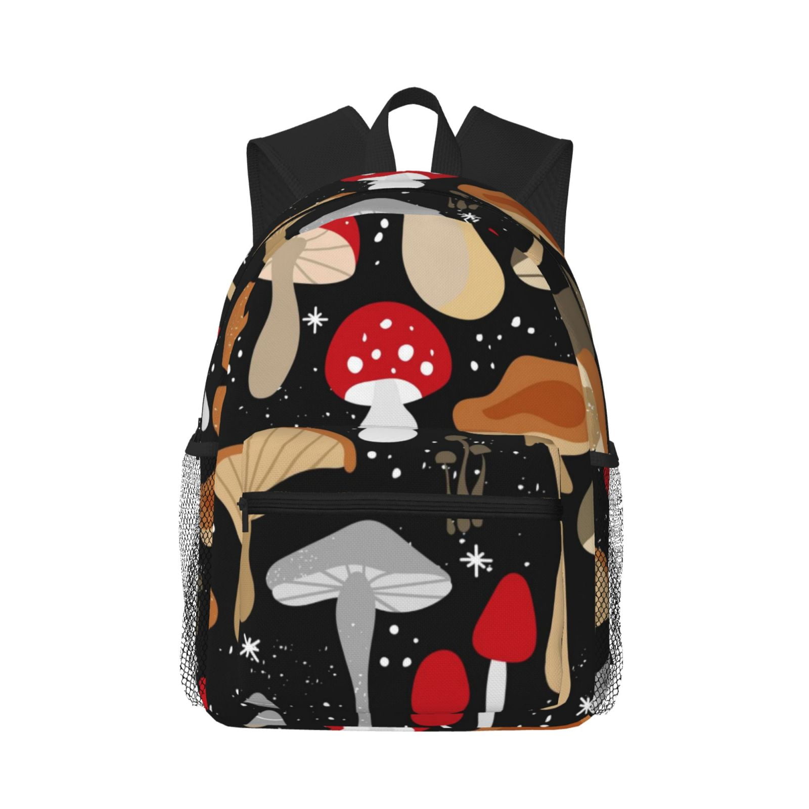 Easygdp Various Mushrooms Casual Laptop Backpack, Large Capacity ...