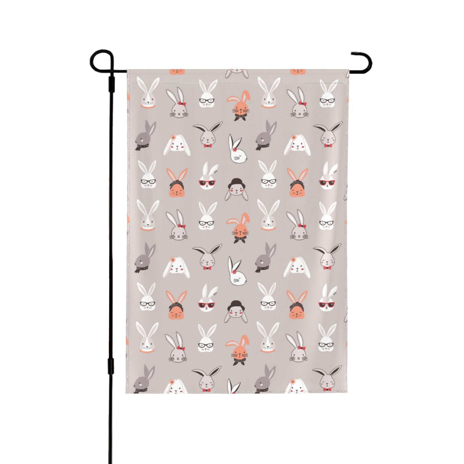 Easygdp Various Rabbits Garden Flag Yard Flag Welcome Flag, Double ...