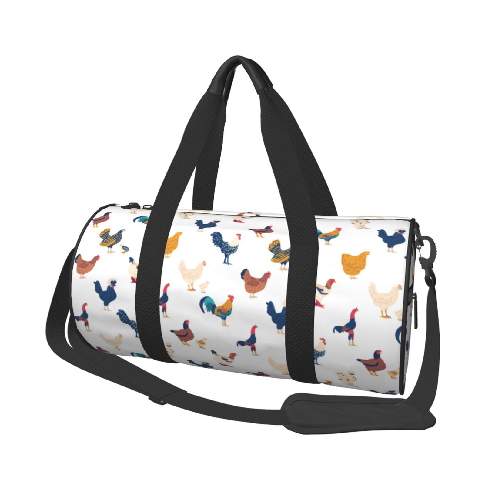 Easygdp Various Rooster Travel Duffle Bag,Carry on Bag Travel Bags Gym ...