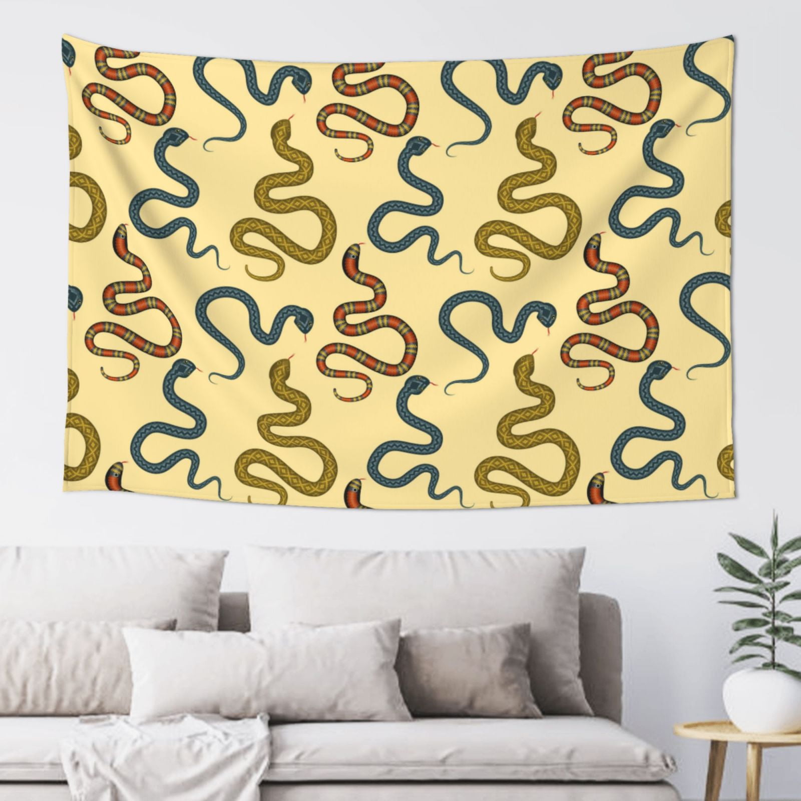 Easygdp Various Snake Tapestry Wall Hanging, Wall Tapestries for ...