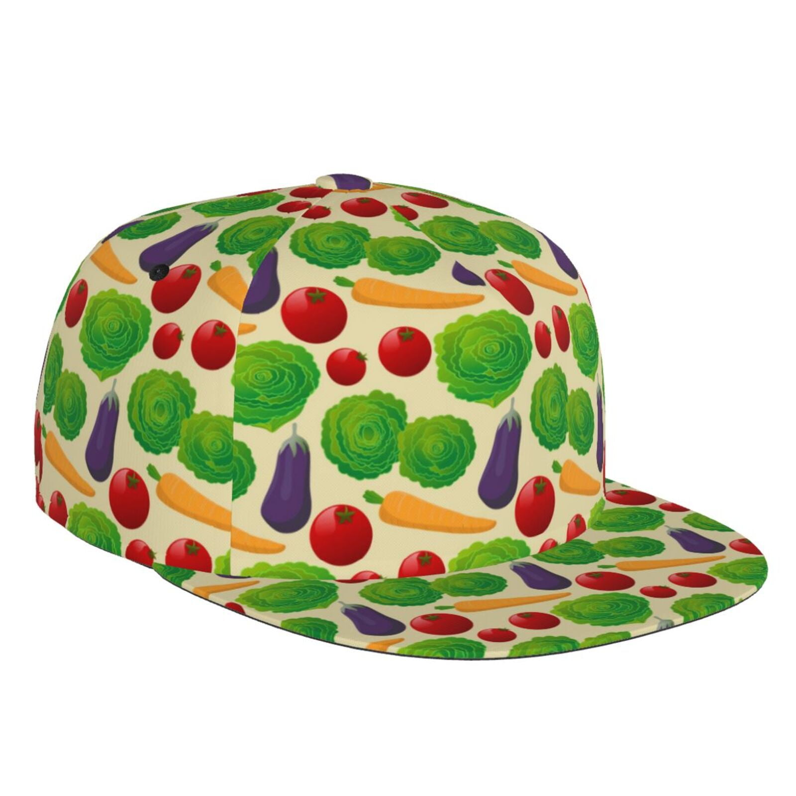 Easygdp Vegetable Baseball Cap with Adjustable Flat Suitable for Head ...