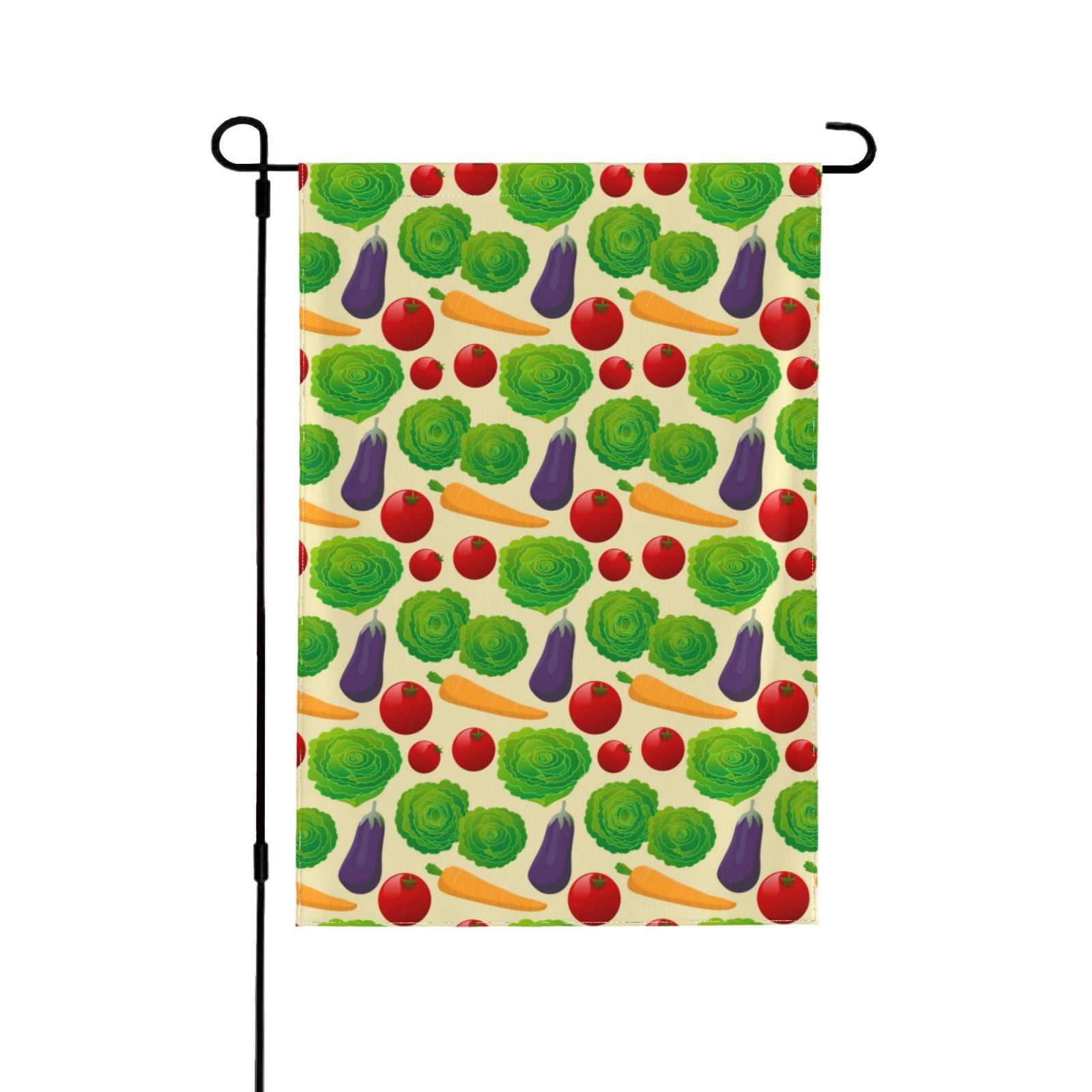 Easygdp Vegetable Garden Flag Yard Flag Welcome Flag, Double-Sided ...