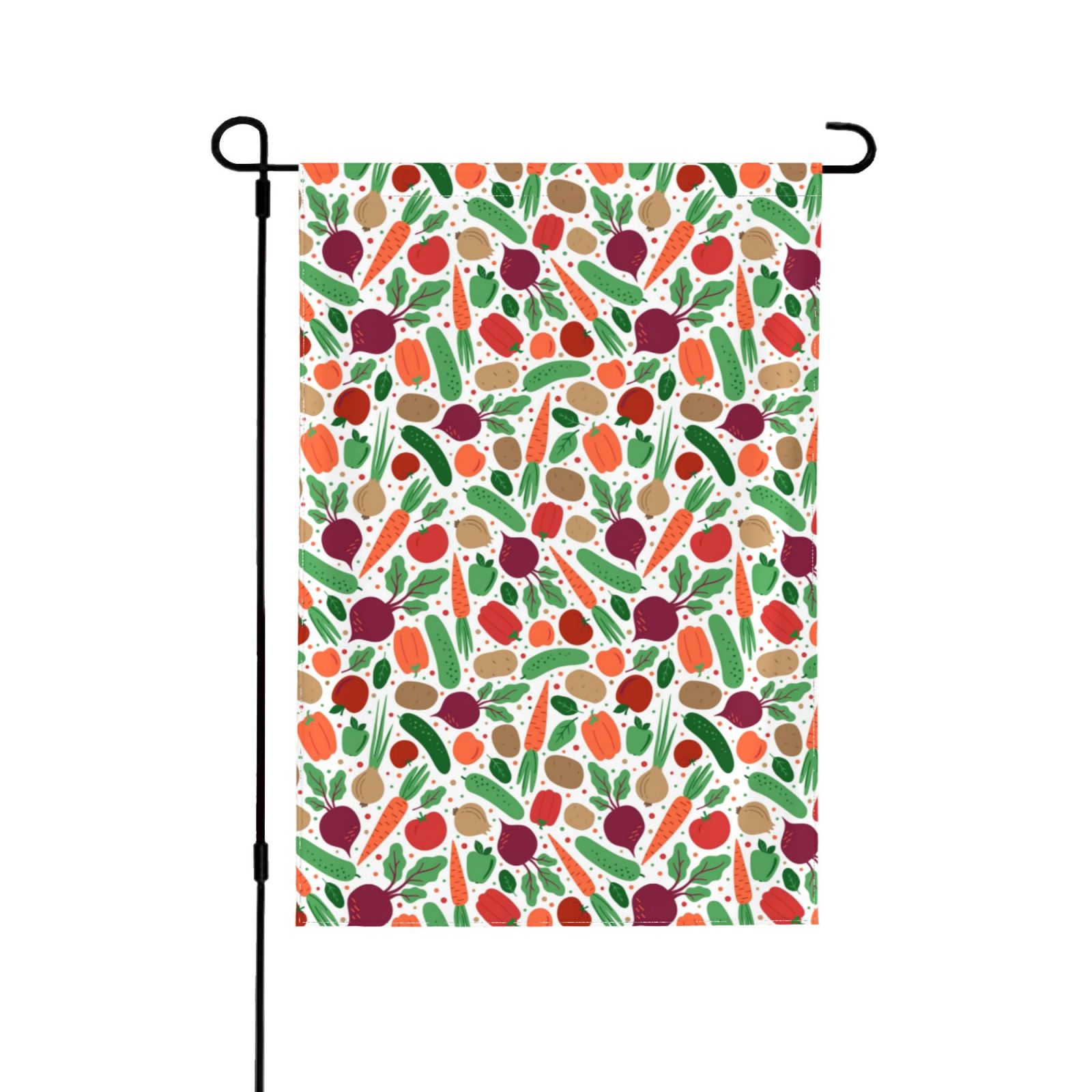Easygdp Vegetables Garden Flag Yard Flag Welcome Flag, Double-Sided ...