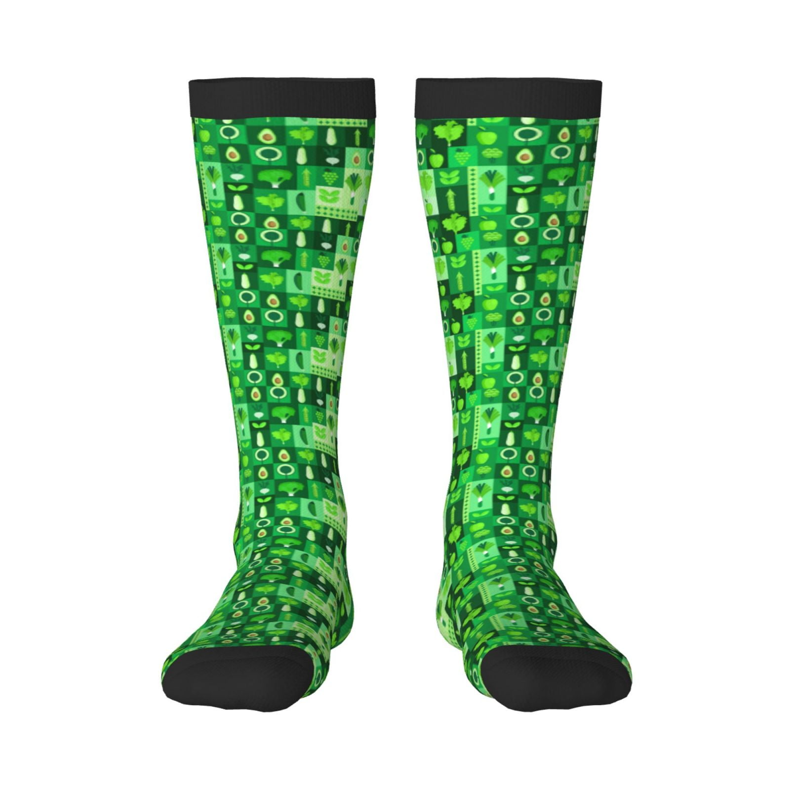 Easygdp Vegetables Sport Knee High Socks Soccer Socks Calf Compression ...