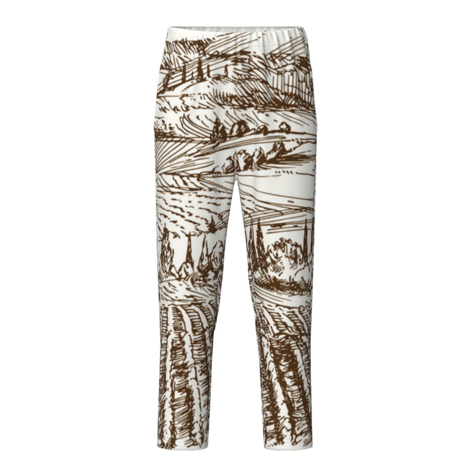 Easygdp Vineyard Landscape 1 Boys Girls Pajama Pants Long Sleep Pants ...