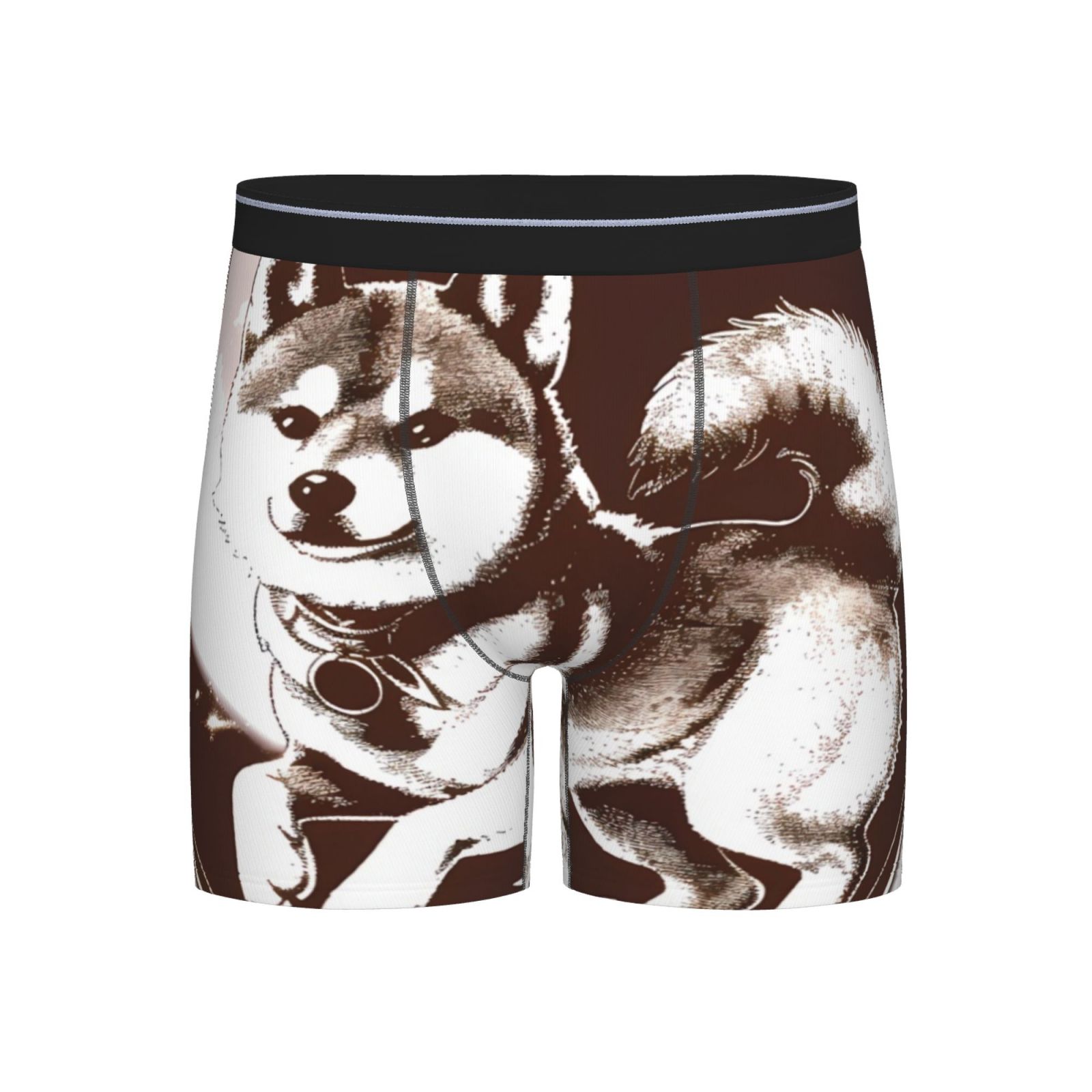 Easygdp Vintage Husky Dog Men's Boxer Briefs Men’s Underwear Boxer ...