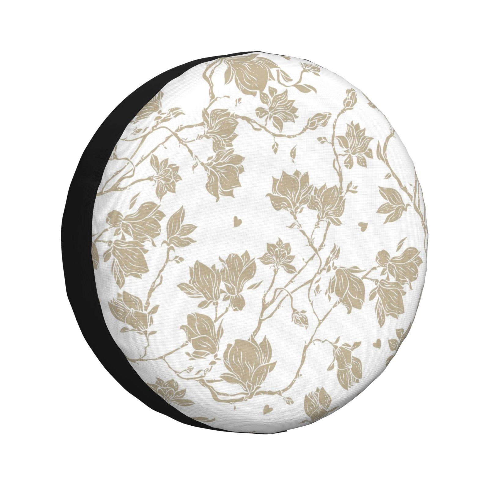 Easygdp Vintage Stylized White Color Wheel Sun Guard, Spare Tire Cover ...