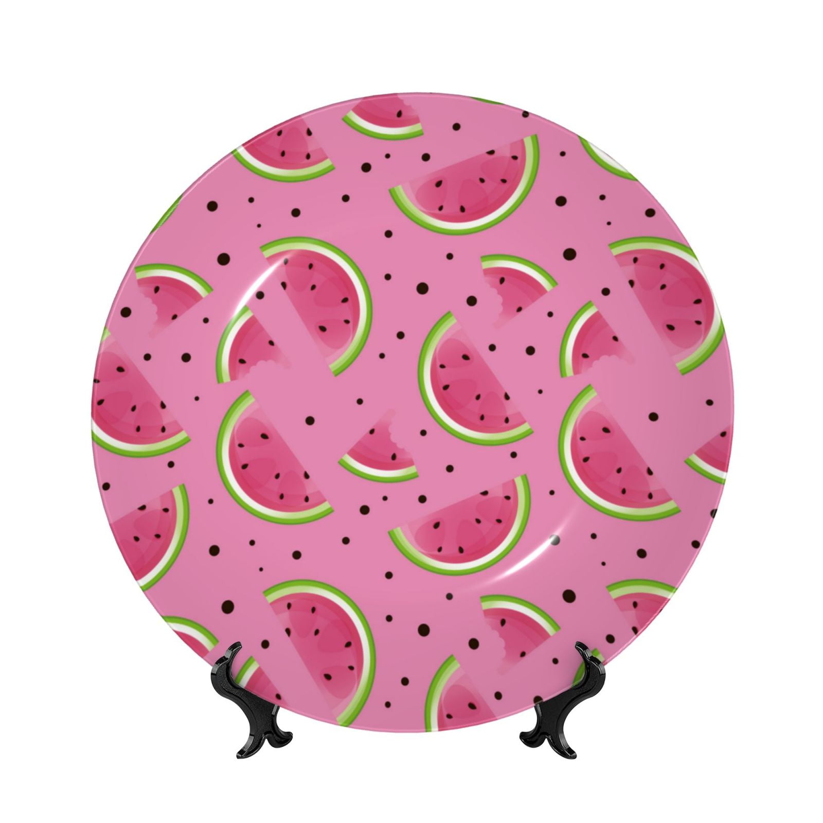 Easygdp Watermelon Bone China Decorative Plate Ceramic Dinner Plates ...