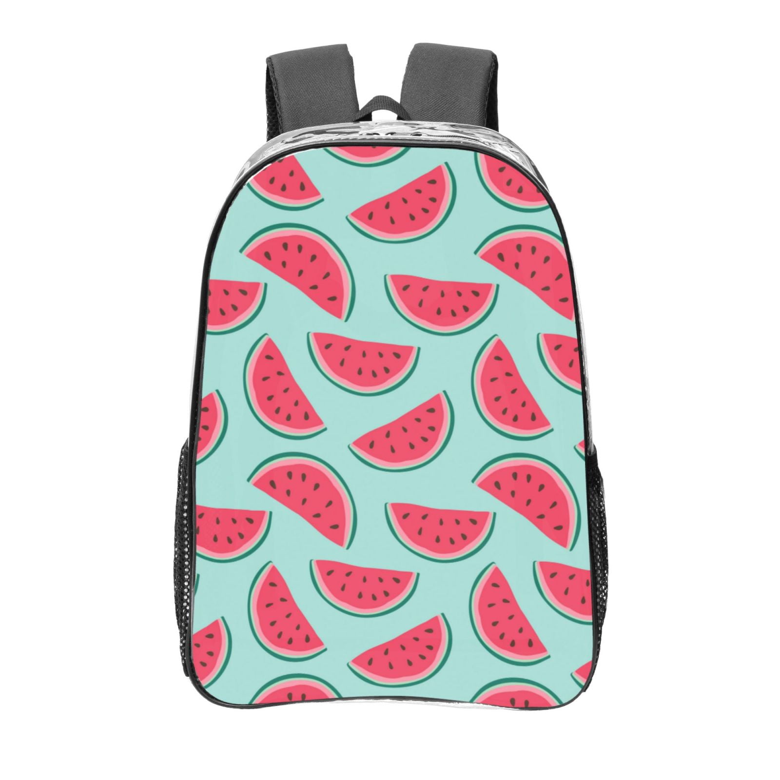 Easygdp Watermelon Clear Backpack, Transparent Bookbag for School for ...