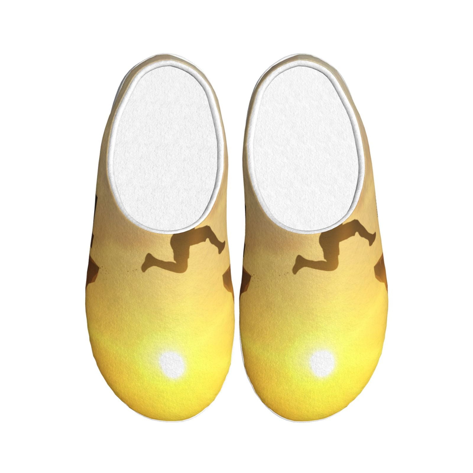 Easygdp Welcome Merry Christmas In 2025 Slippers for Women Mens Winter ...