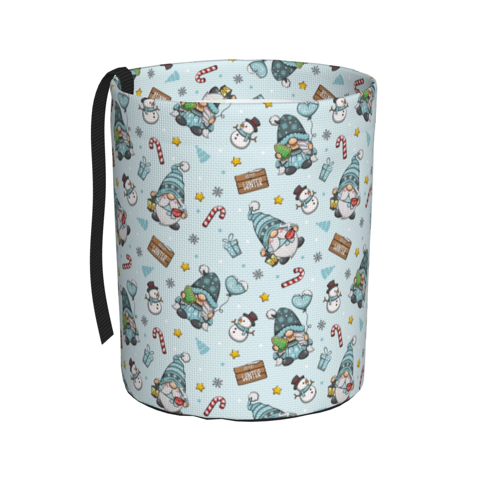 Easygdp Winter Wonderland Light Blue Car Trash Can Garbage Car ...