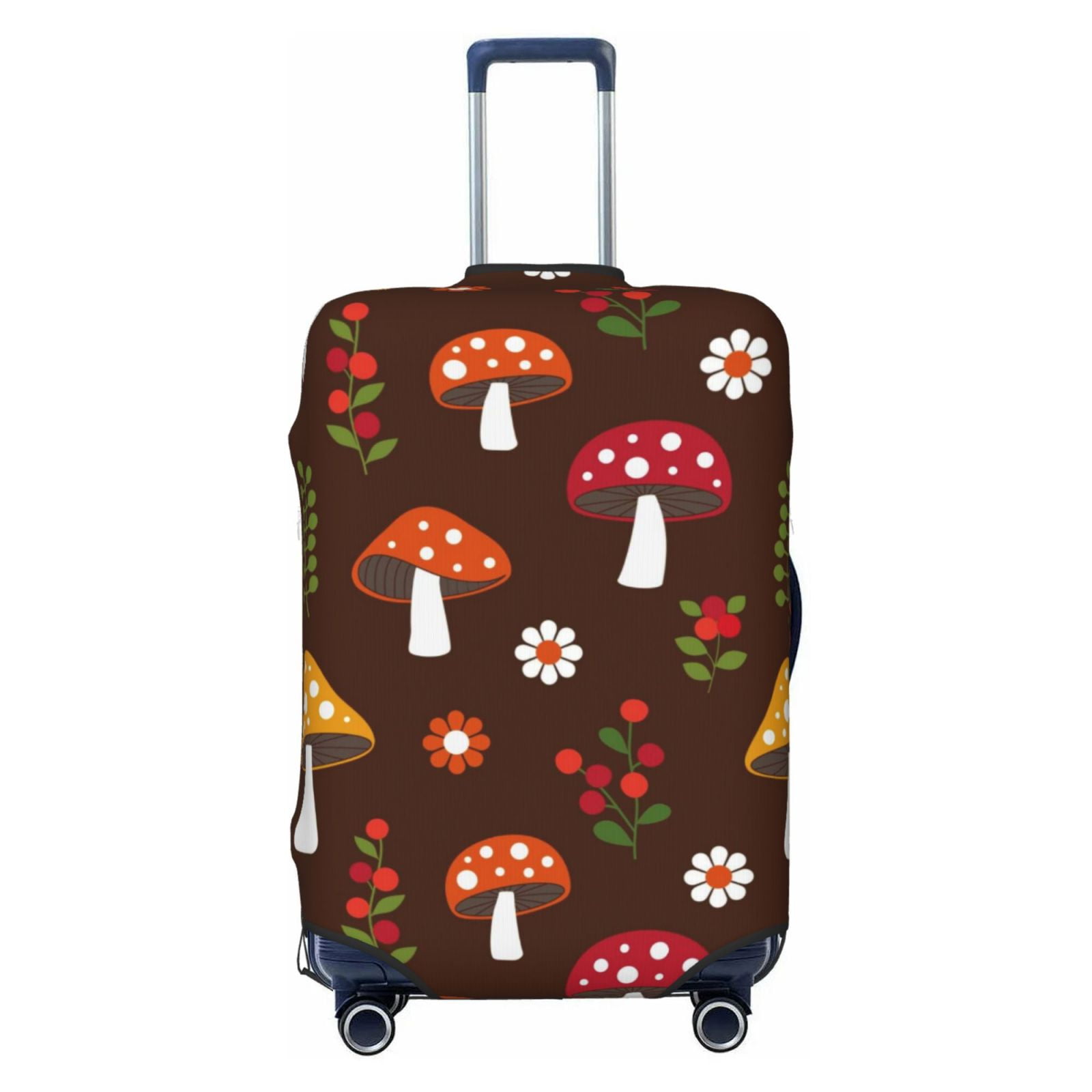 Easygdp Woodland Mushroom With Flowers And Berries Double-Sided Printed ...