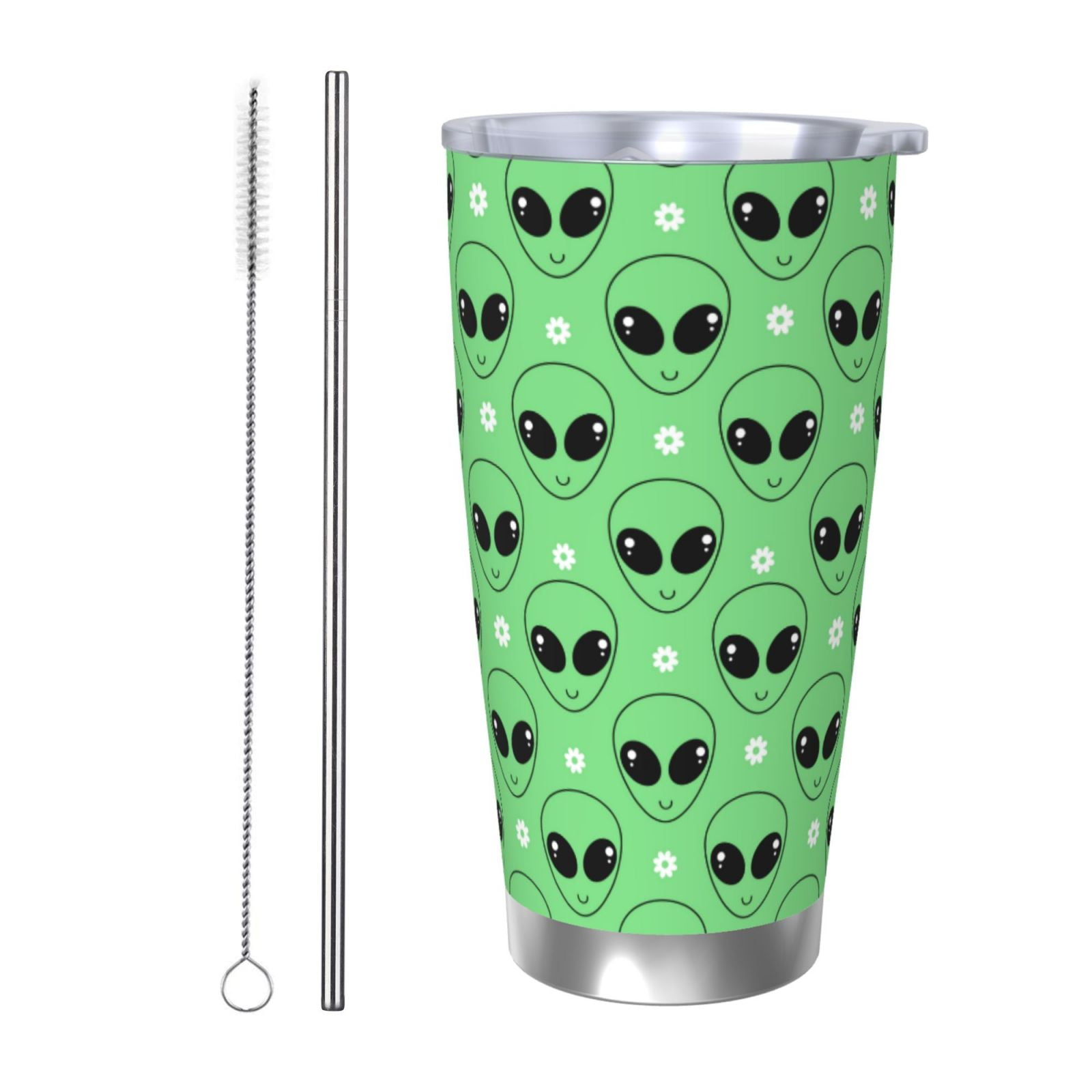 Easygdp alien cartoons Print 20oz Stainless Steel Vacuum Insulated ...