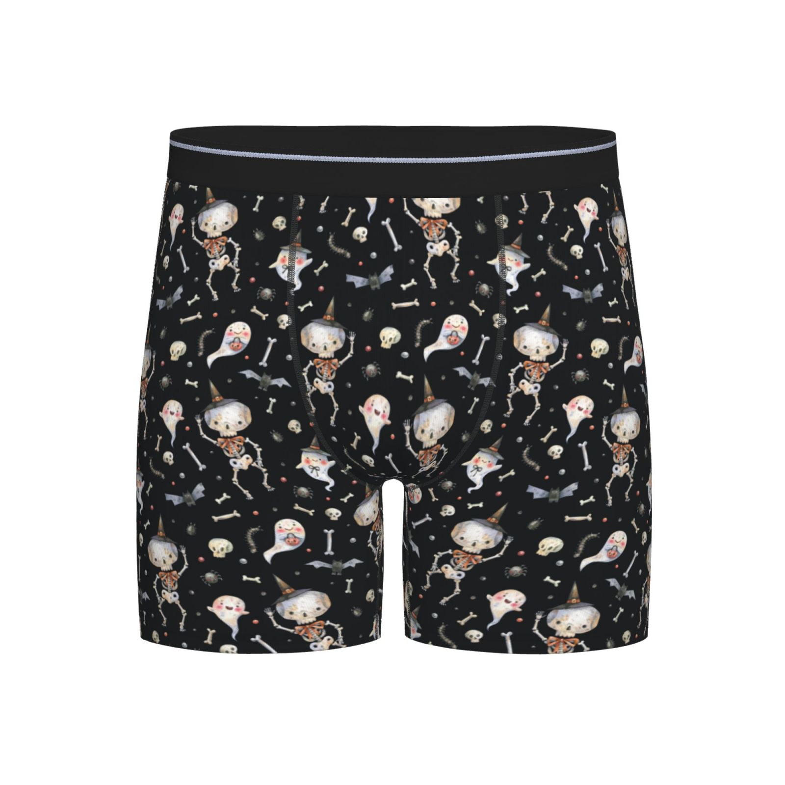 Easygdp cute Skull bone Men's Boxer Briefs Men’s Underwear Boxer Briefs ...