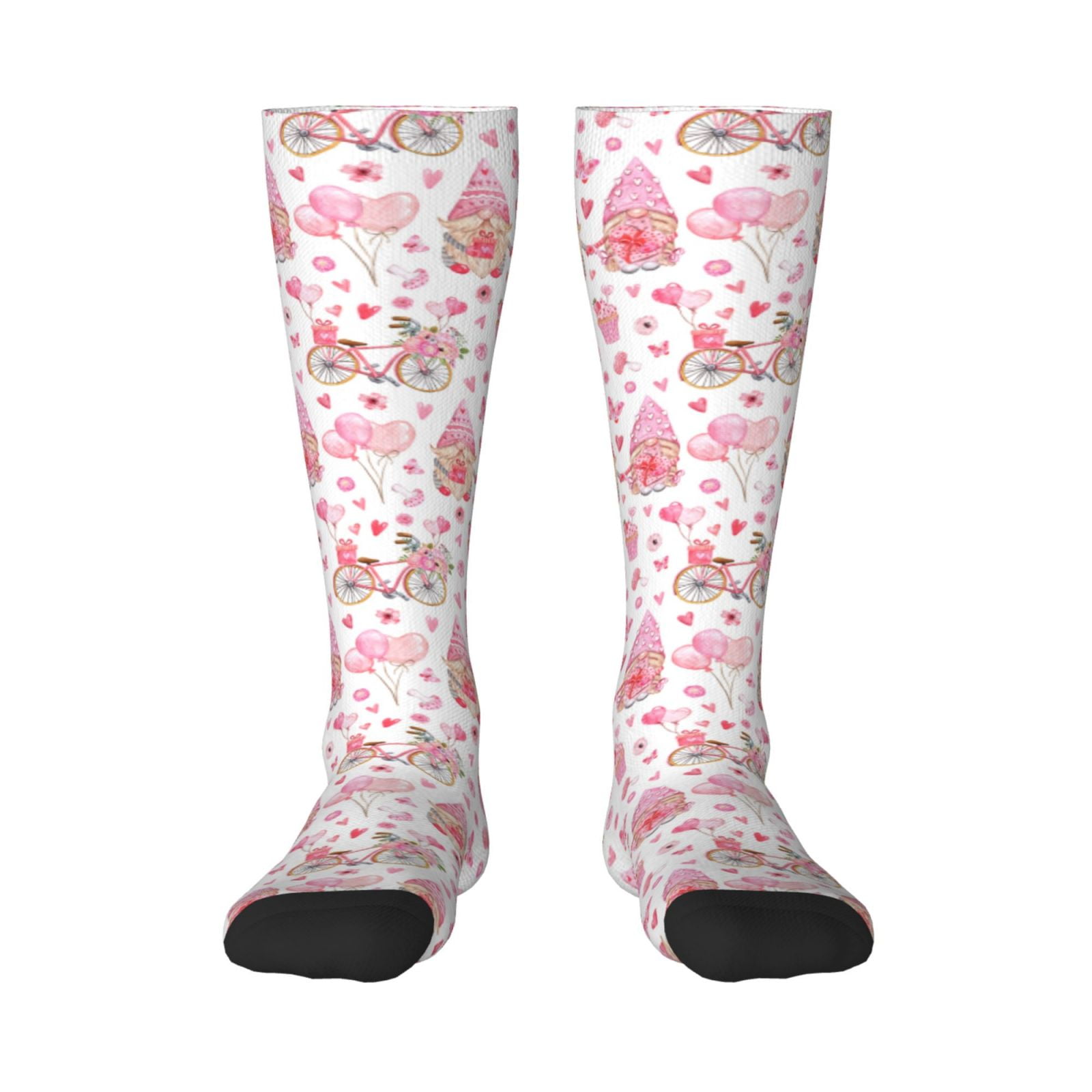 Easygdp gnome couple Sport Knee High Socks Soccer Socks Calf ...