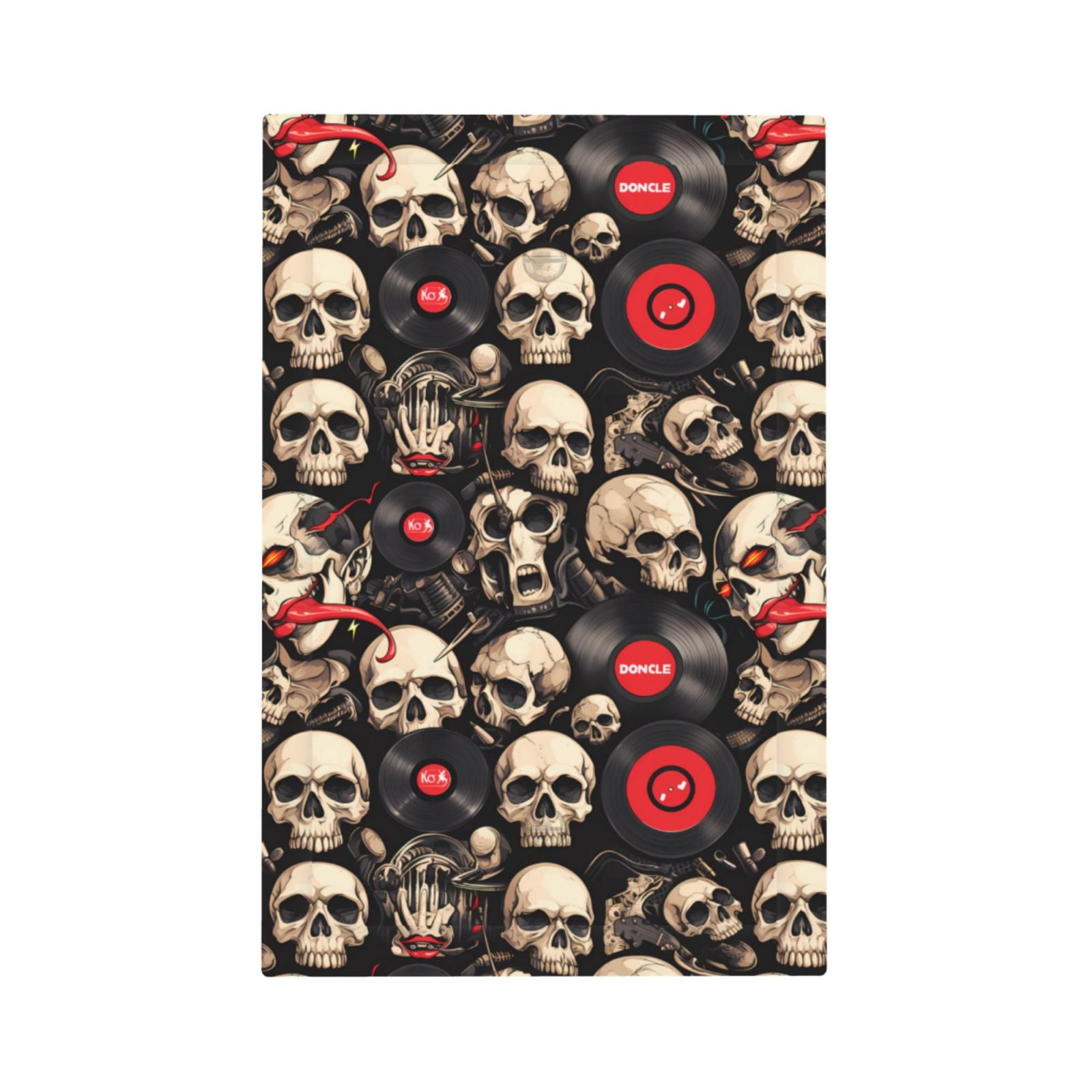 Easygdp rock record Skull Decorator Light Switch or Receptacle Outlet ...