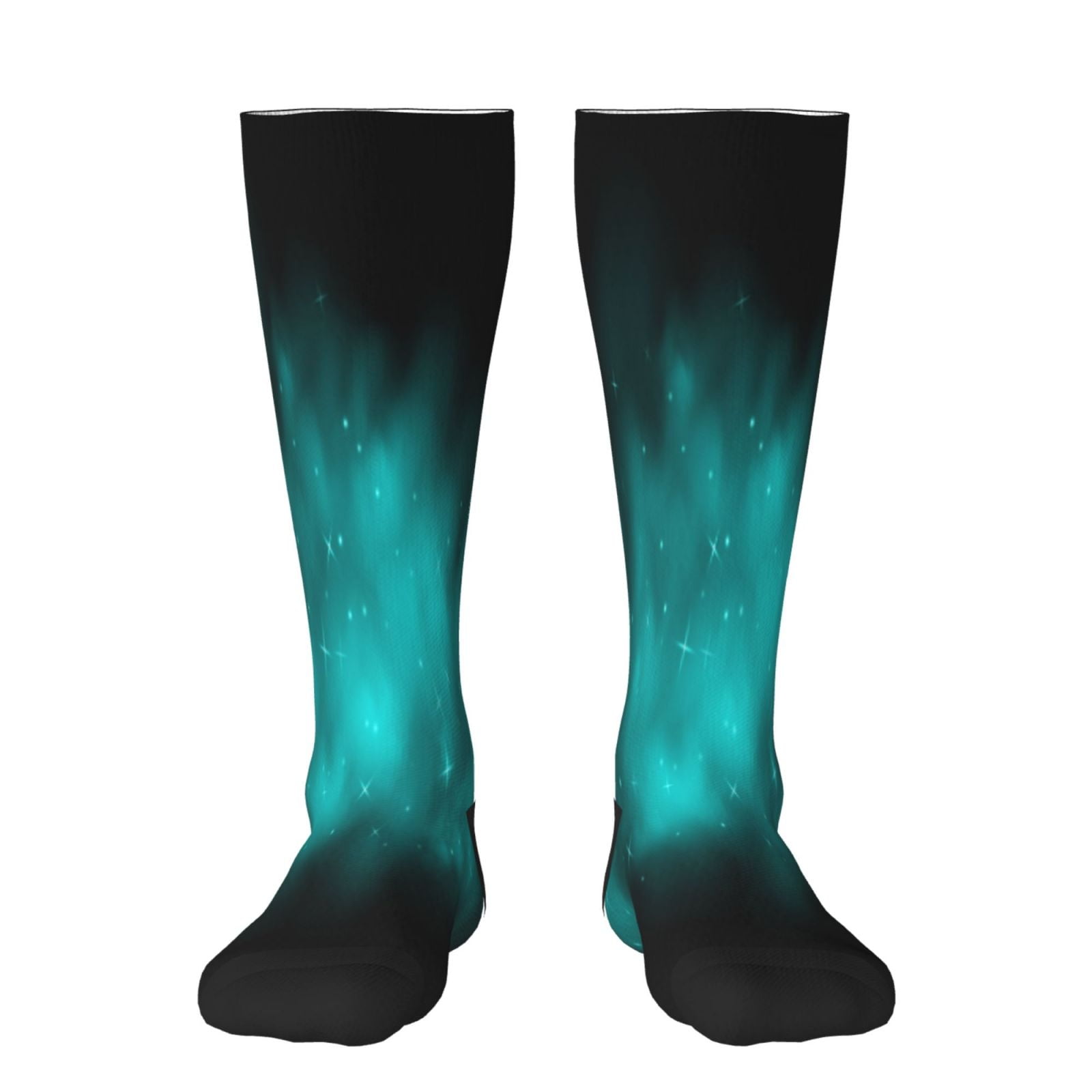 Easygdp stars and sparkles Sport Knee High Socks Soccer Socks Calf ...