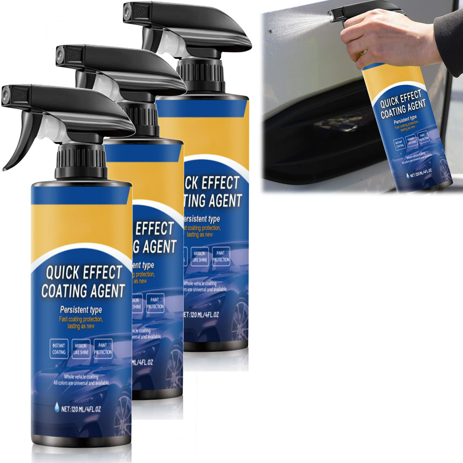 Easygou Car Coating Spray, 2025 New Quick Effective Coating Spray,Car ...