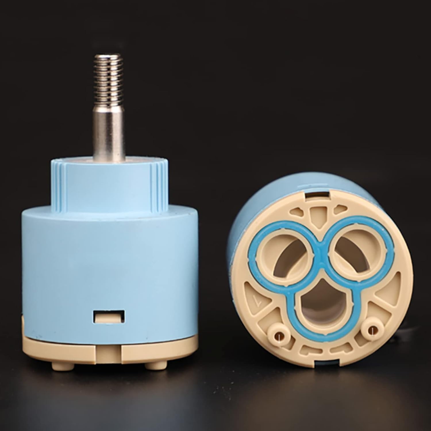 Easygou Mix Tap Inner Cartridge Replacement, Spare Valves Cartridges, 25/35/40MM, Ceramic Disc ...