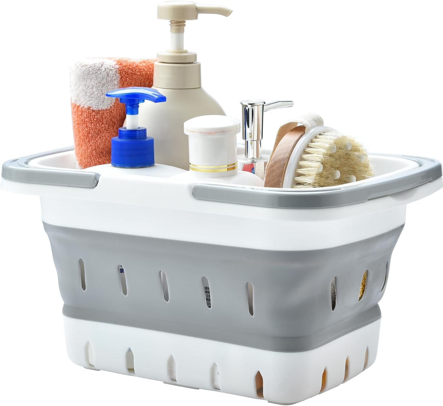 Easygou Portable Shower Caddy Basket, Foldable Caddy Basket with ...