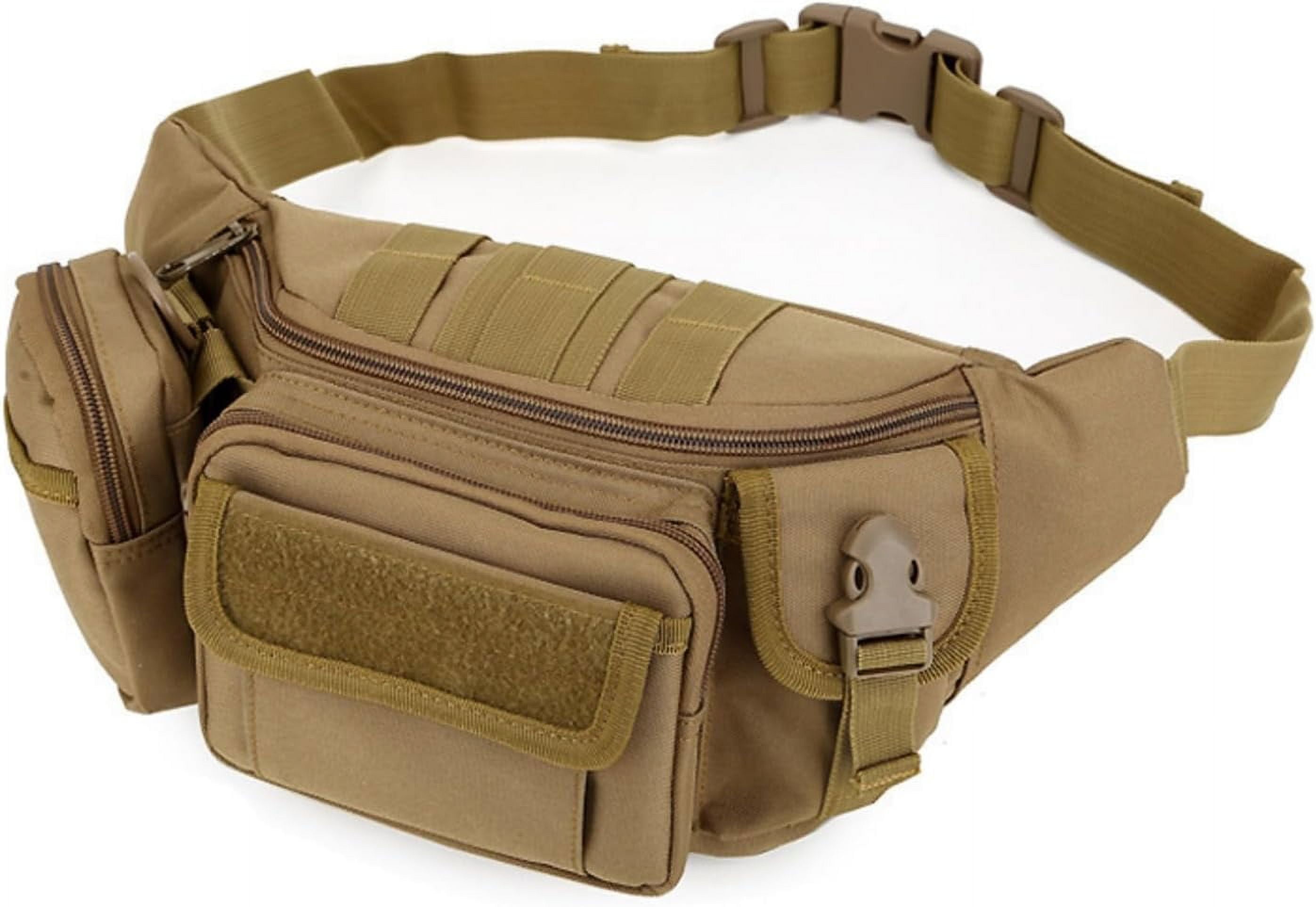 Easygou Tactical Waist Pack for Men - 8L Large Capacity Water Resistant ...